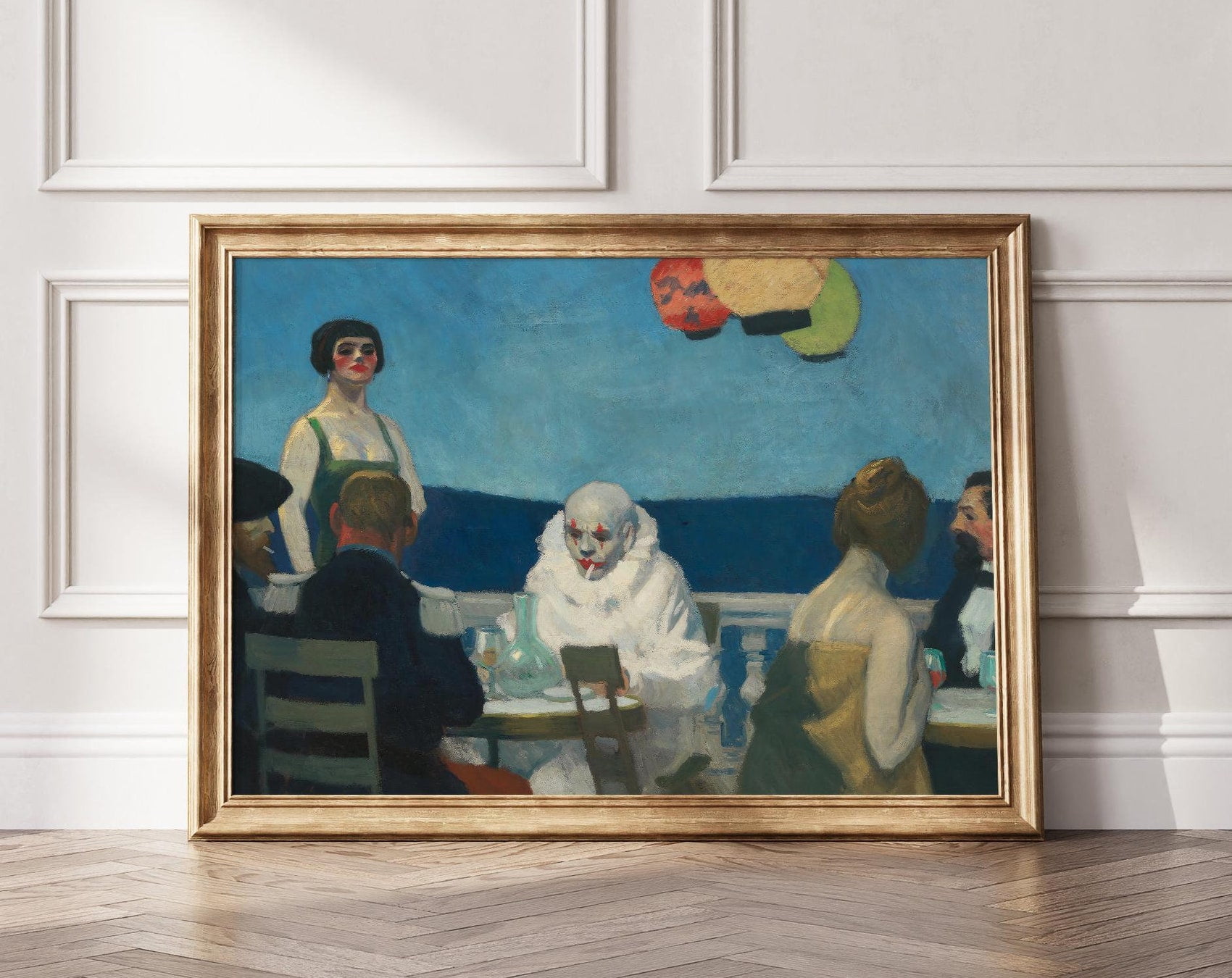 DOPAPRINT Blue Night by Edward Hopper exhibition poster, Hopper ...