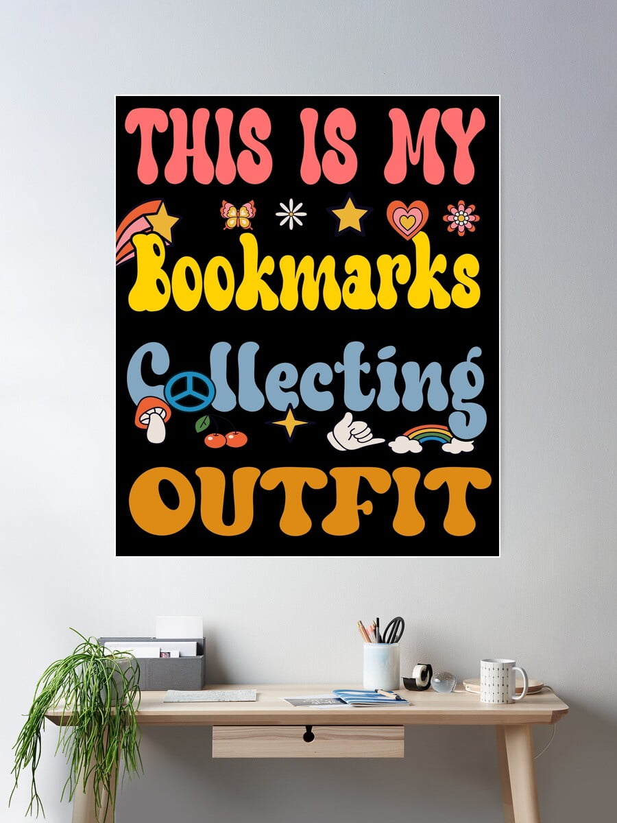 DOPAPRINT This Is My Bookmarks Collecting Outfit Groovy Gift Idea ...