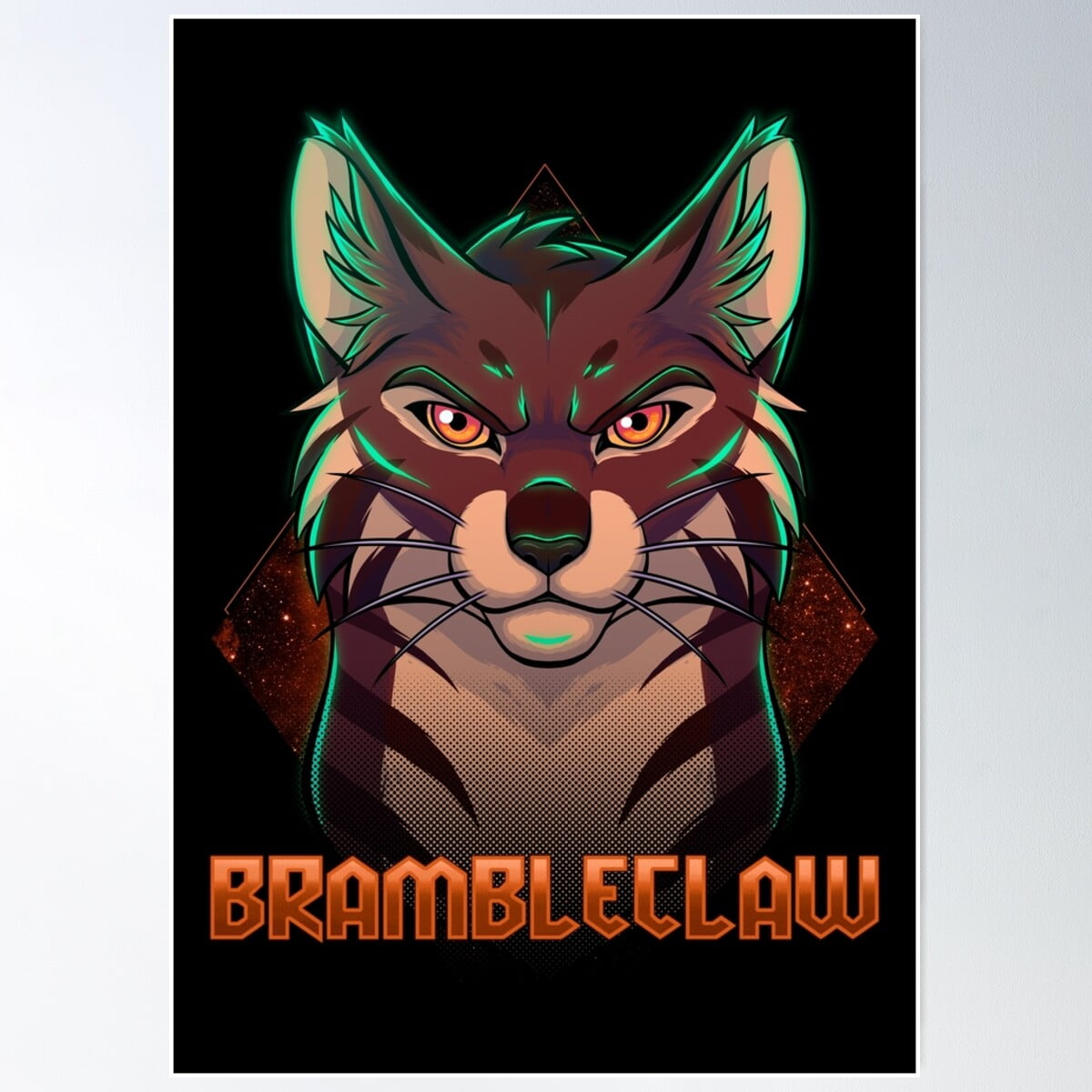 DOPAPRINT Brambleclaw Poster Wall Art, Modern Wall Decor NO FRAMED ...