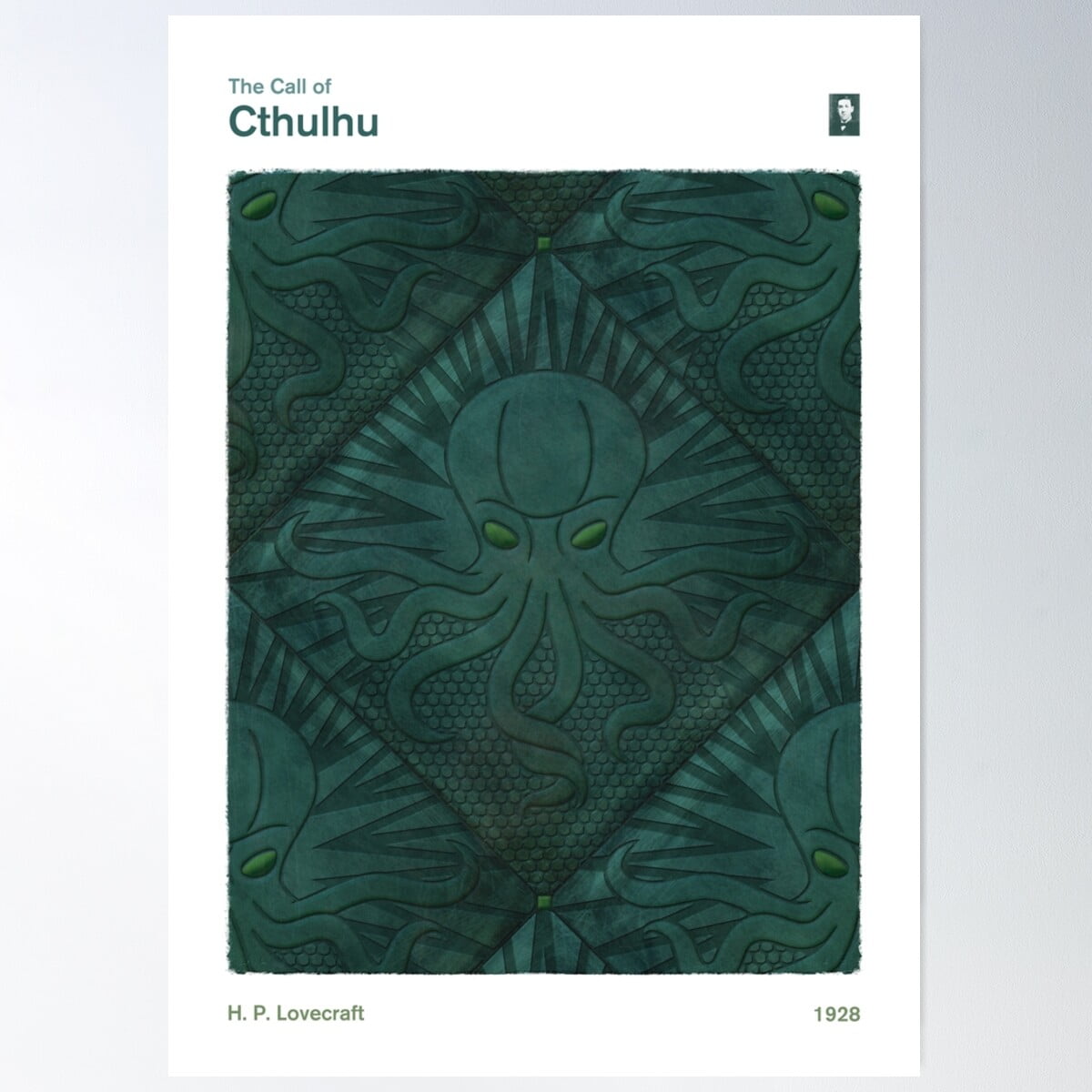 DOPAPRINT The Call Of Cthulhu - H. P. Lovecraft Cthulhu Mythos Literary ...
