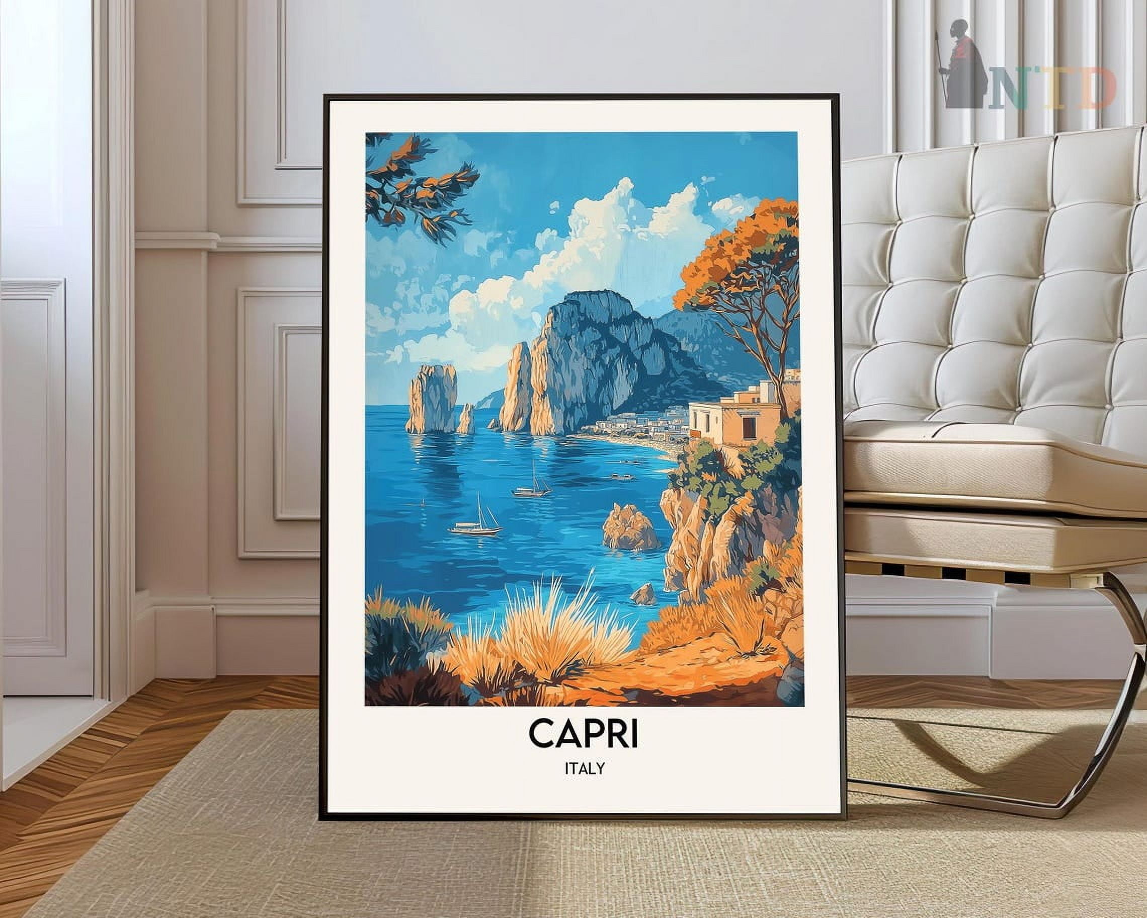 DOPAPRINT Capri Print, Capri Wall Art, Capri Poster, Capri Photo, Capri ...