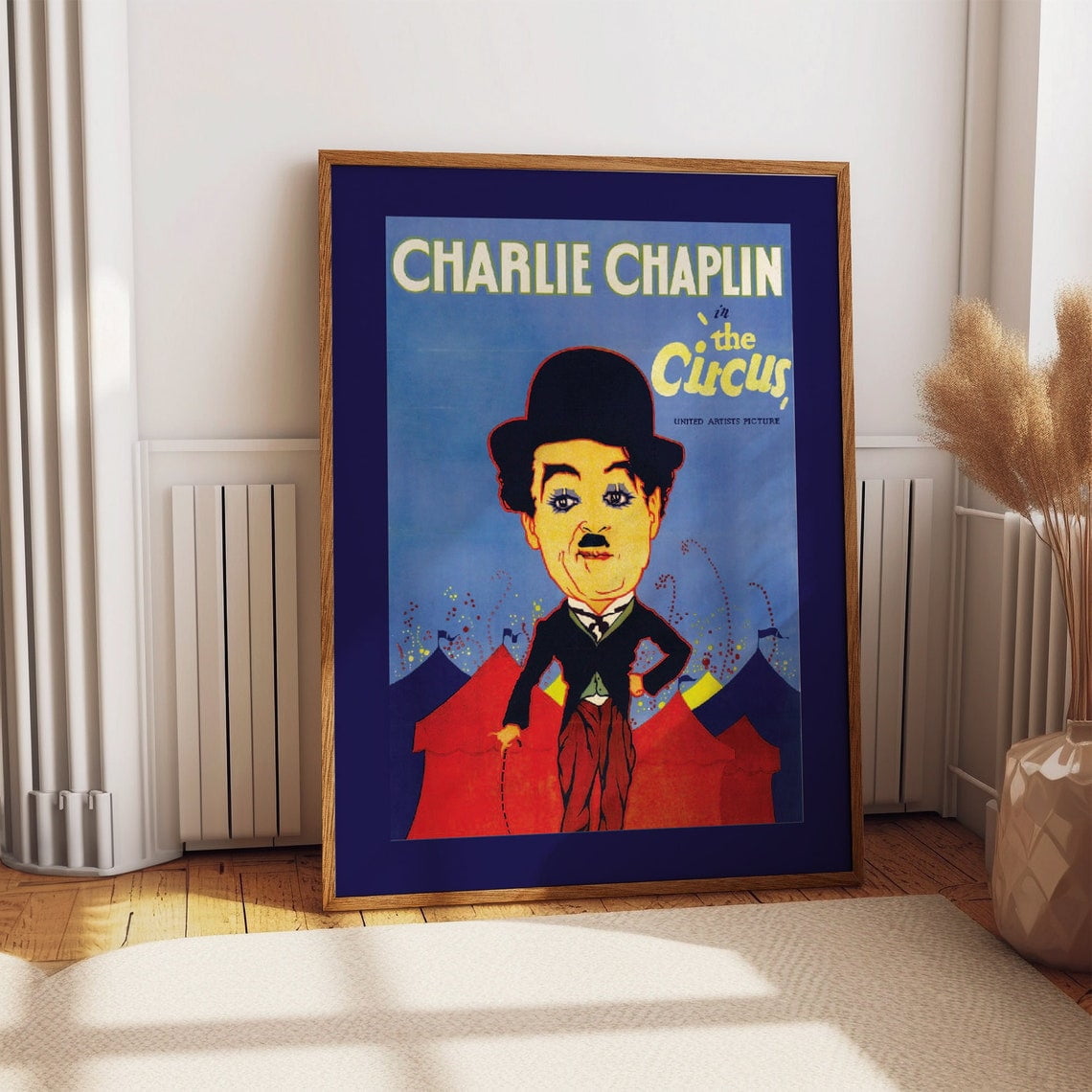 DOPAPRINT Charlie Chaplin Comedy Film Art The Circus - 1928 Retro ...