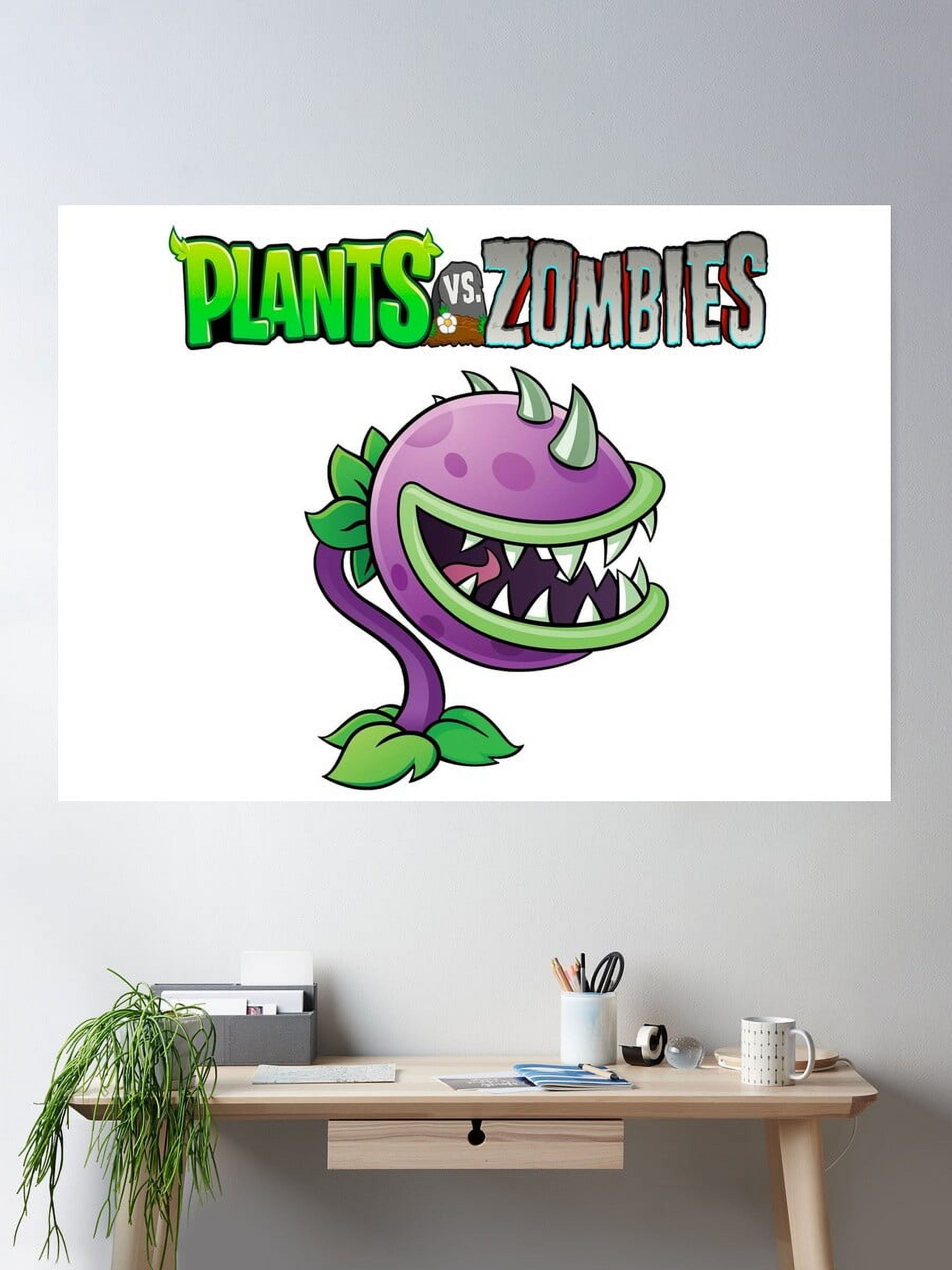 DOPAPRINT Chomper Design Hd | Plants Vs Zombies Poster Wall Art, Modern ...