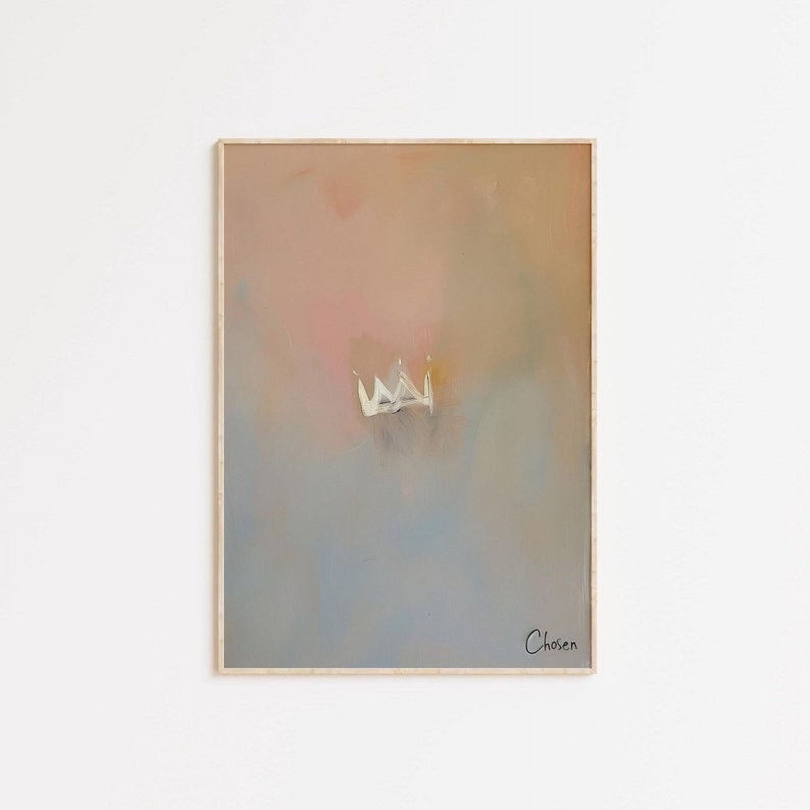 DOPAPRINT Chosen Modern Christian Art Downloadable Prints, Neutral Wall ...