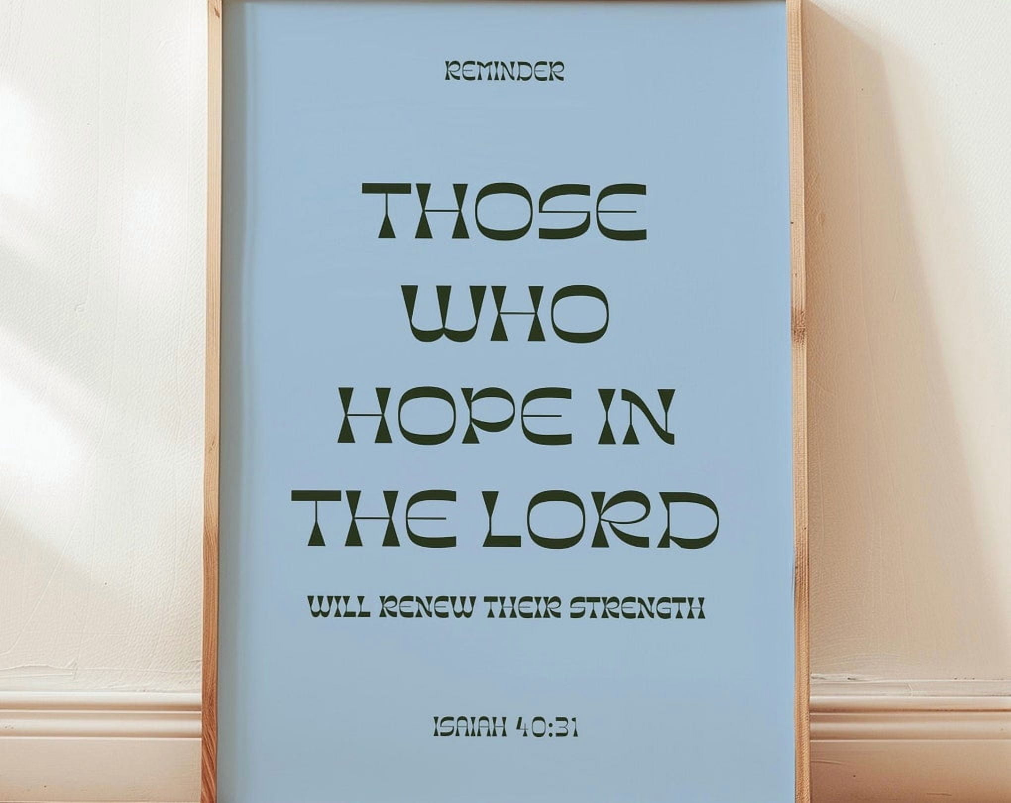 DOPAPRINT Christian Wall Art Printable With Bible Verse Wall Art ...