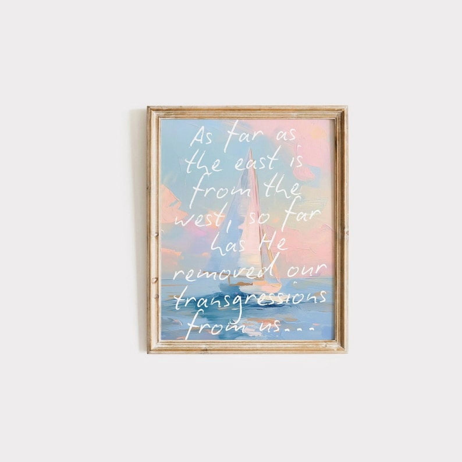 DOPAPRINT Christian Wall Art Prints With Bible Verse Wall Art For ...