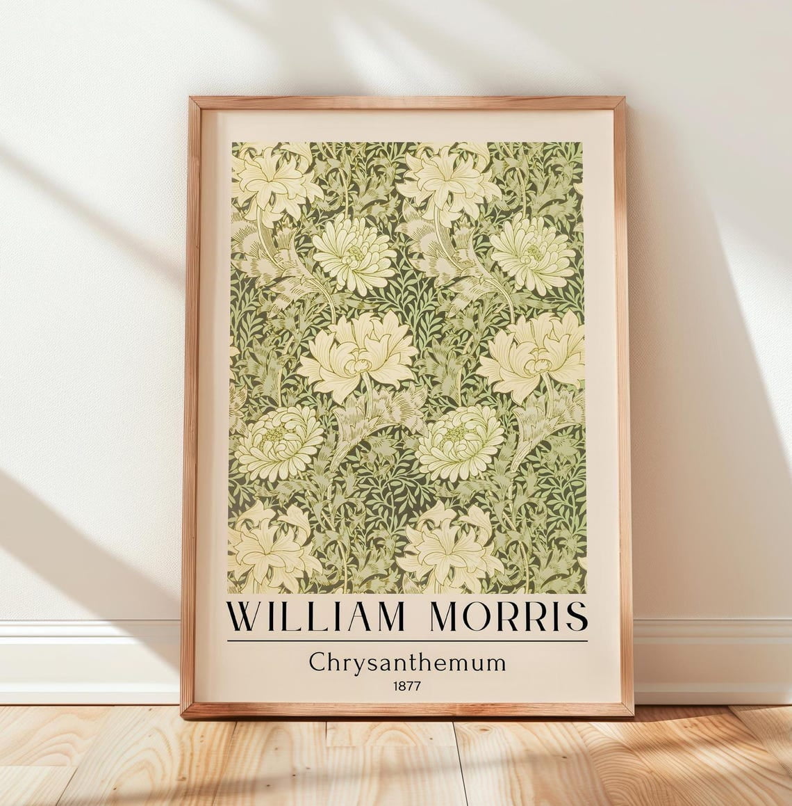 DOPAPRINT Chrysan Flowers Art Print, William Morris Print, Museum ...