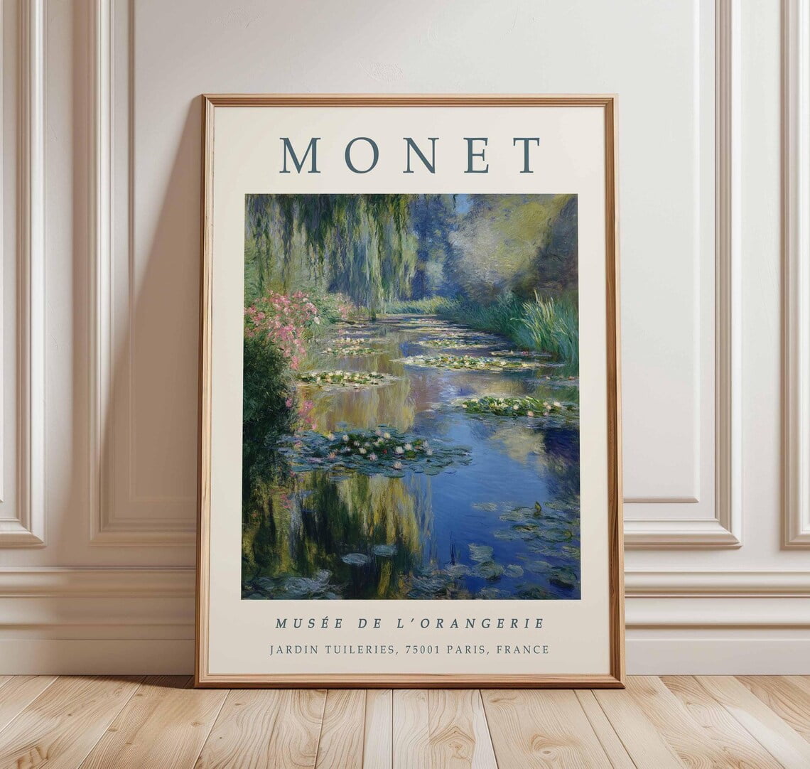 DOPAPRINT Claude Monet Poster, Monet Print, Botanical Poster, Floral ...