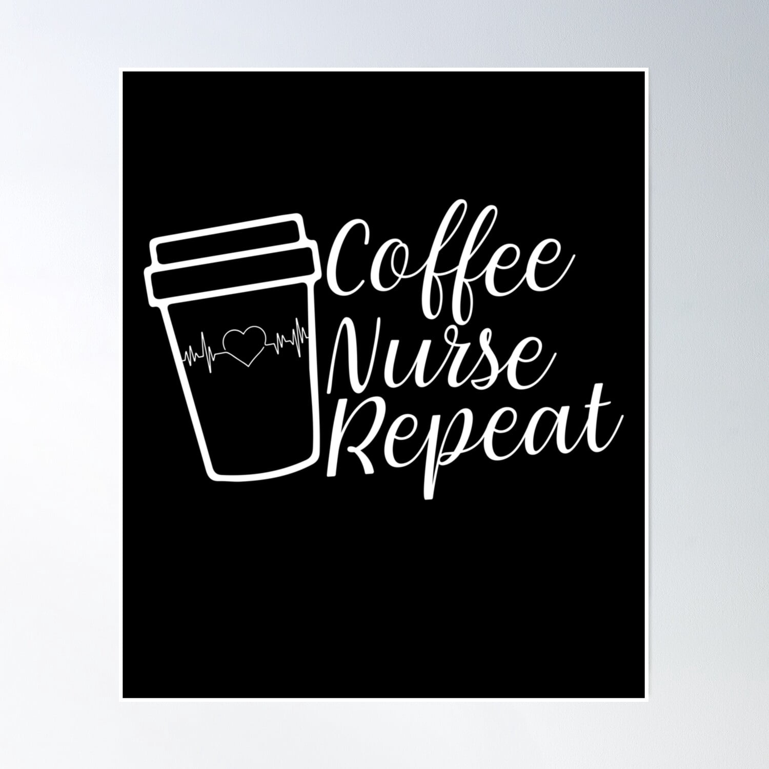 DOPAPRINT Coffee Nurse Repeat Nurse, Registered Nurse, Oncology Nurse ...