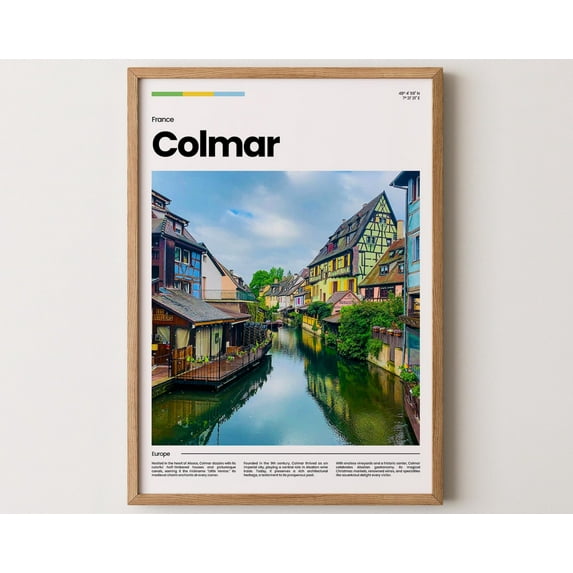 DOPAPRINT Colmar Poster, Colmar Print, Colmar Photo, Colmar Art, France ...