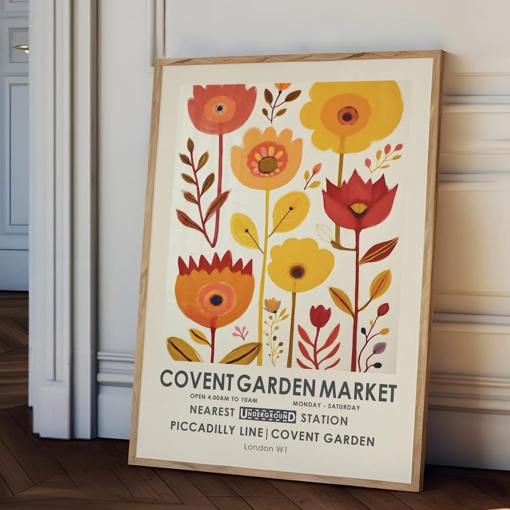 DOPAPRINT Covent Garden Market print, William Morris floral print ...