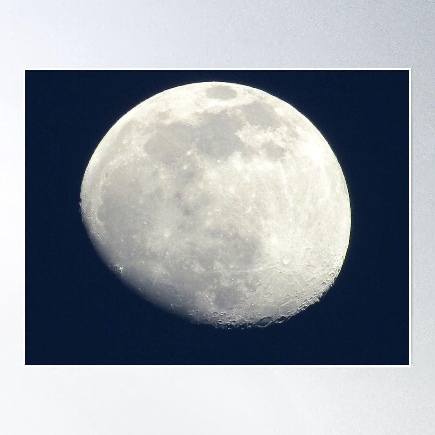 DOPAPRINT Dark Sky Moon Poster Wall Art, Modern Wall Decor NO FRAMED ...