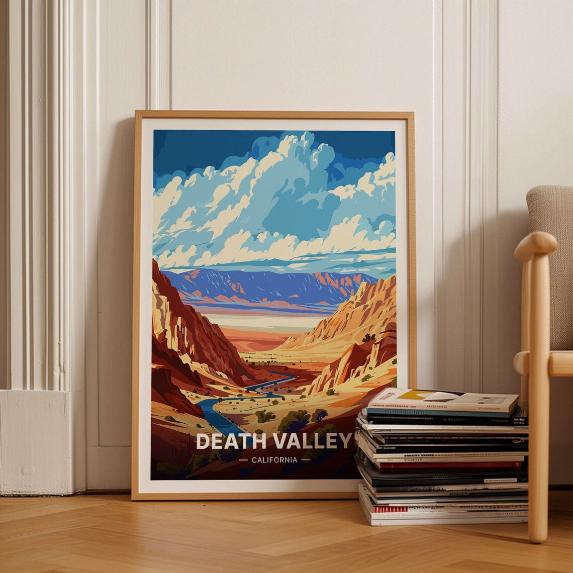 DOPAPRINT Death Valley National Park Poster, California Landscape ...