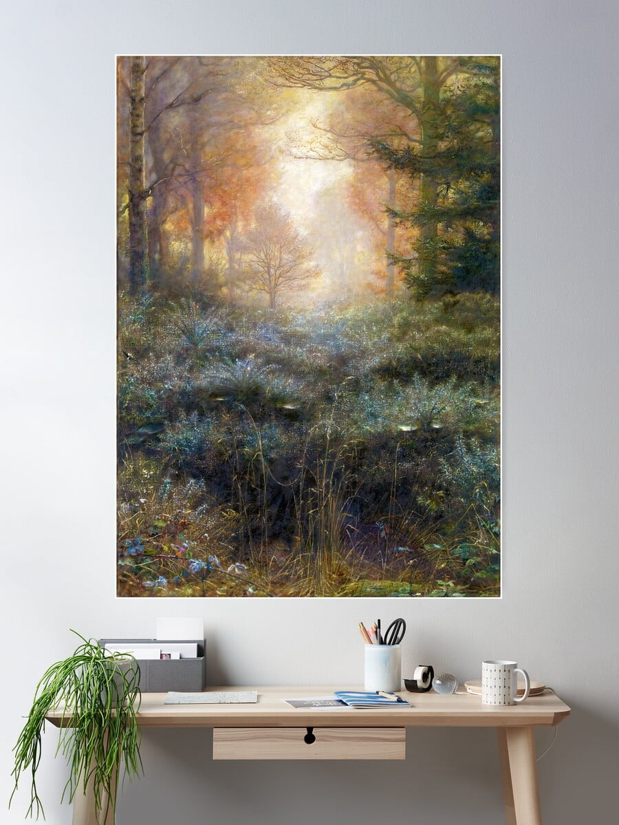 DOPAPRINT Dew-Drenched Furze By John Everett Millais (1889) Poster Wall ...