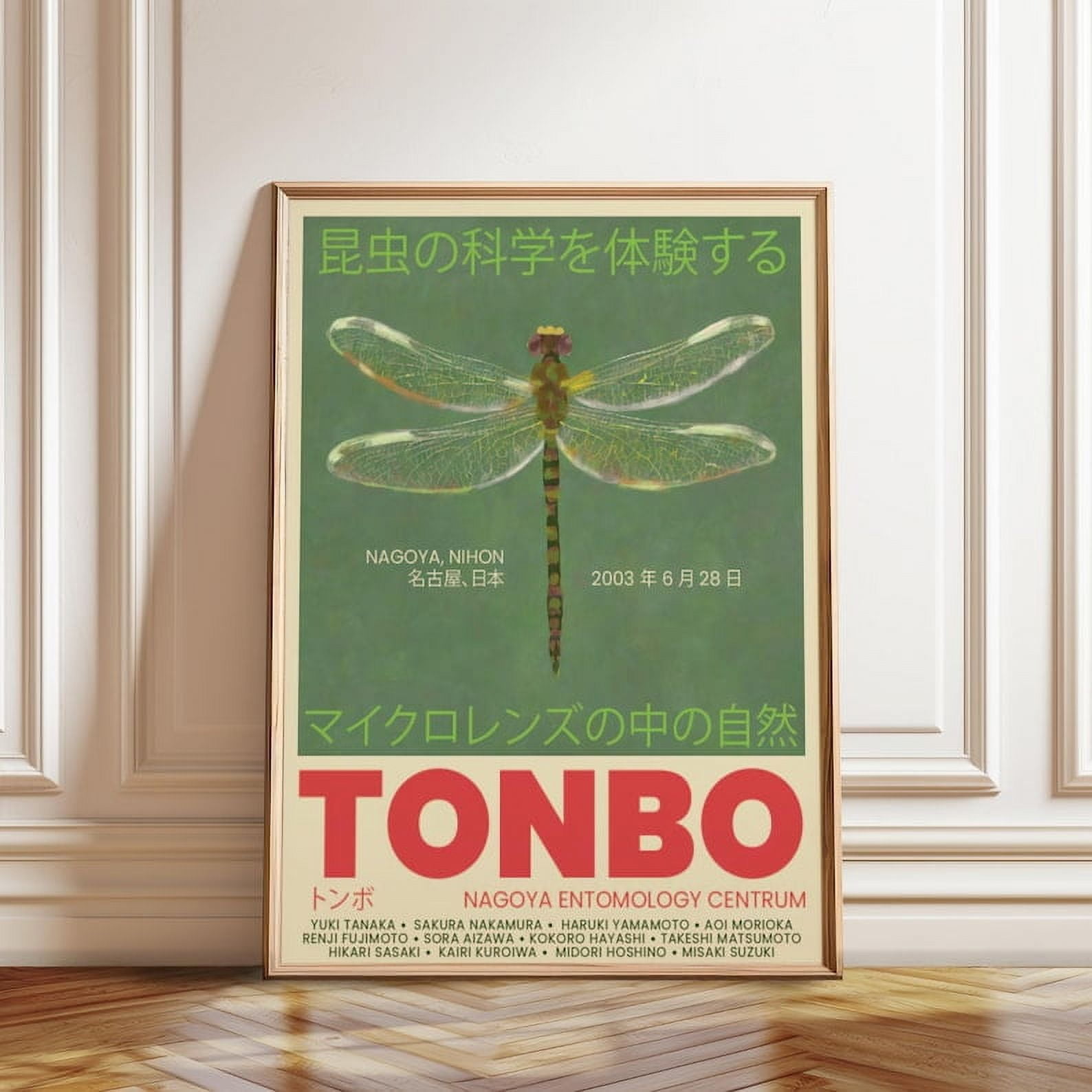 DOPAPRINT Dragonfly Delight: Classy Wall Art Room Decor - Tonbo 2003 ...