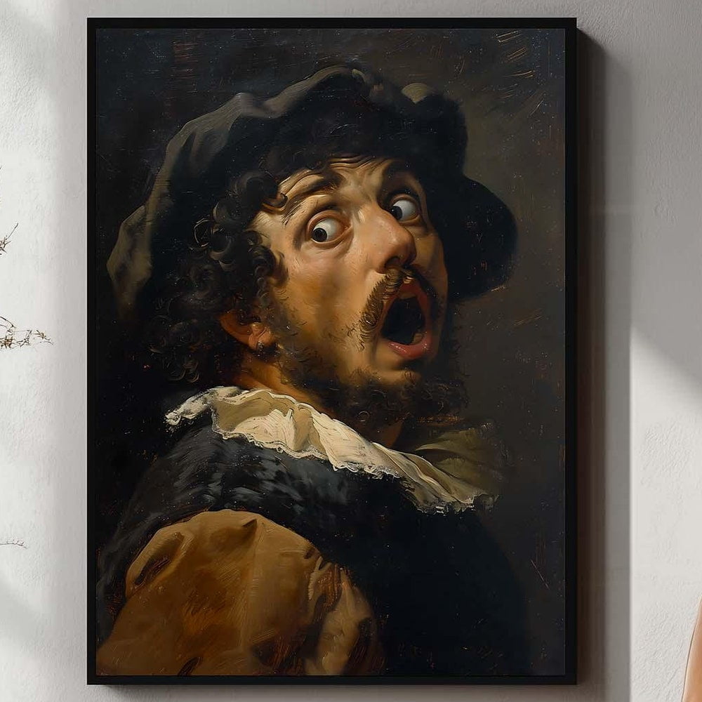 DOPAPRINT Dramatic Portrait Wall Art Historical Style Painting ...