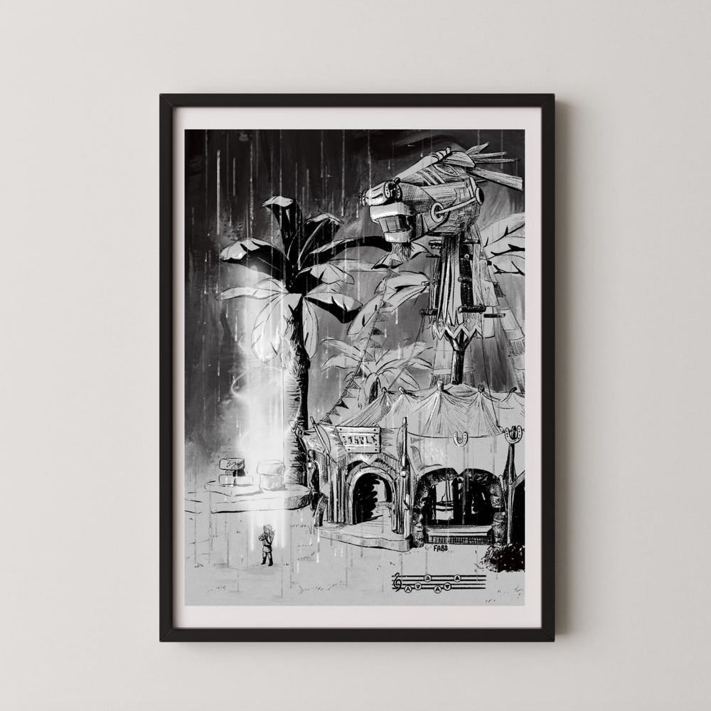 DOPAPRINT Drawing Legend Of Zelda Botw For Print Or Poster, Breath Of ...