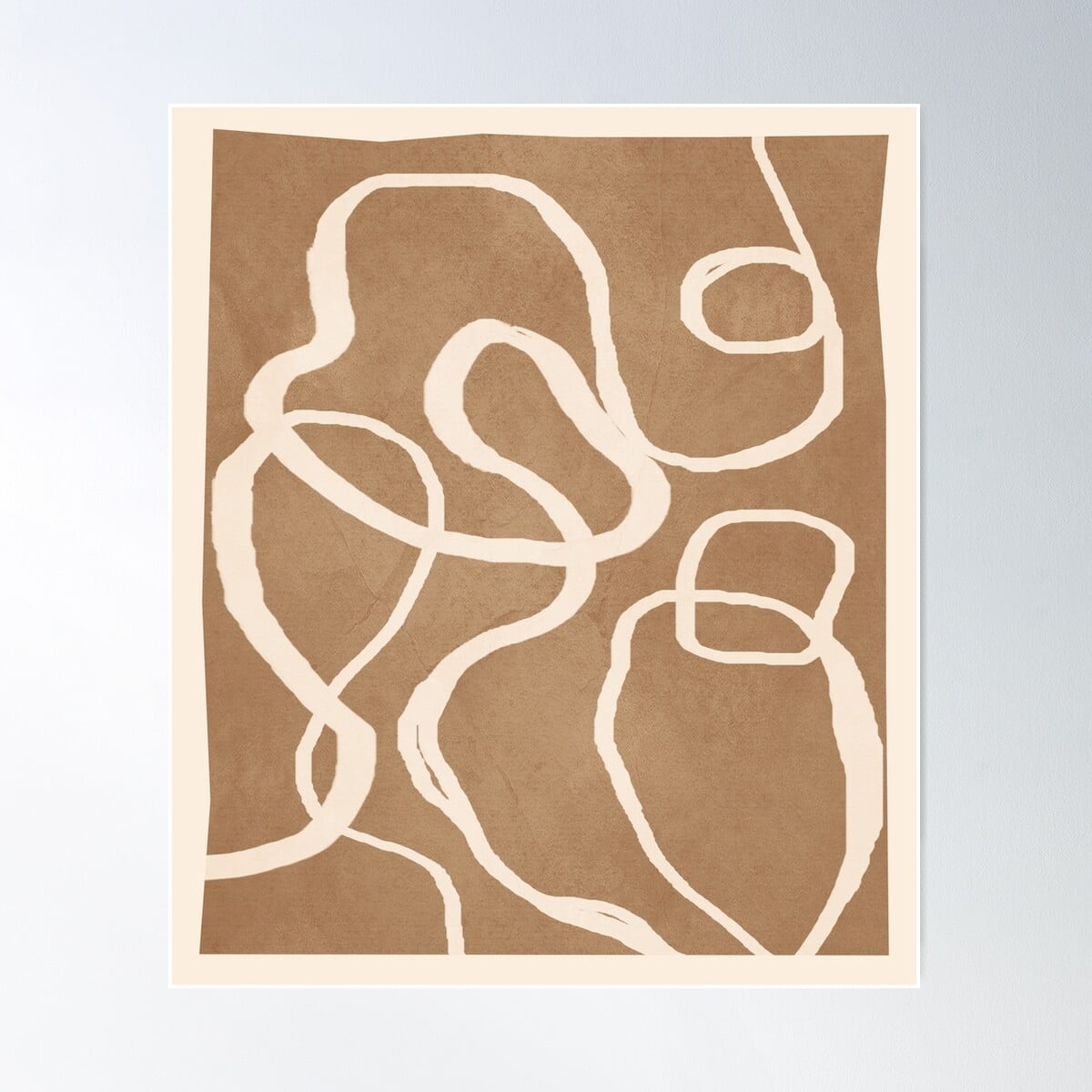 DOPAPRINT Ether Line 2 Poster Wall Art, Modern Wall Decor NO FRAMED ...