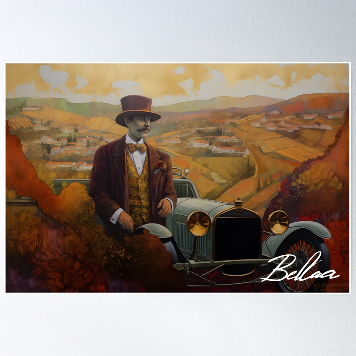 DOPAPRINT Finding Your Way Home, By Artist Bella Catza, Art Decor, Wall ...