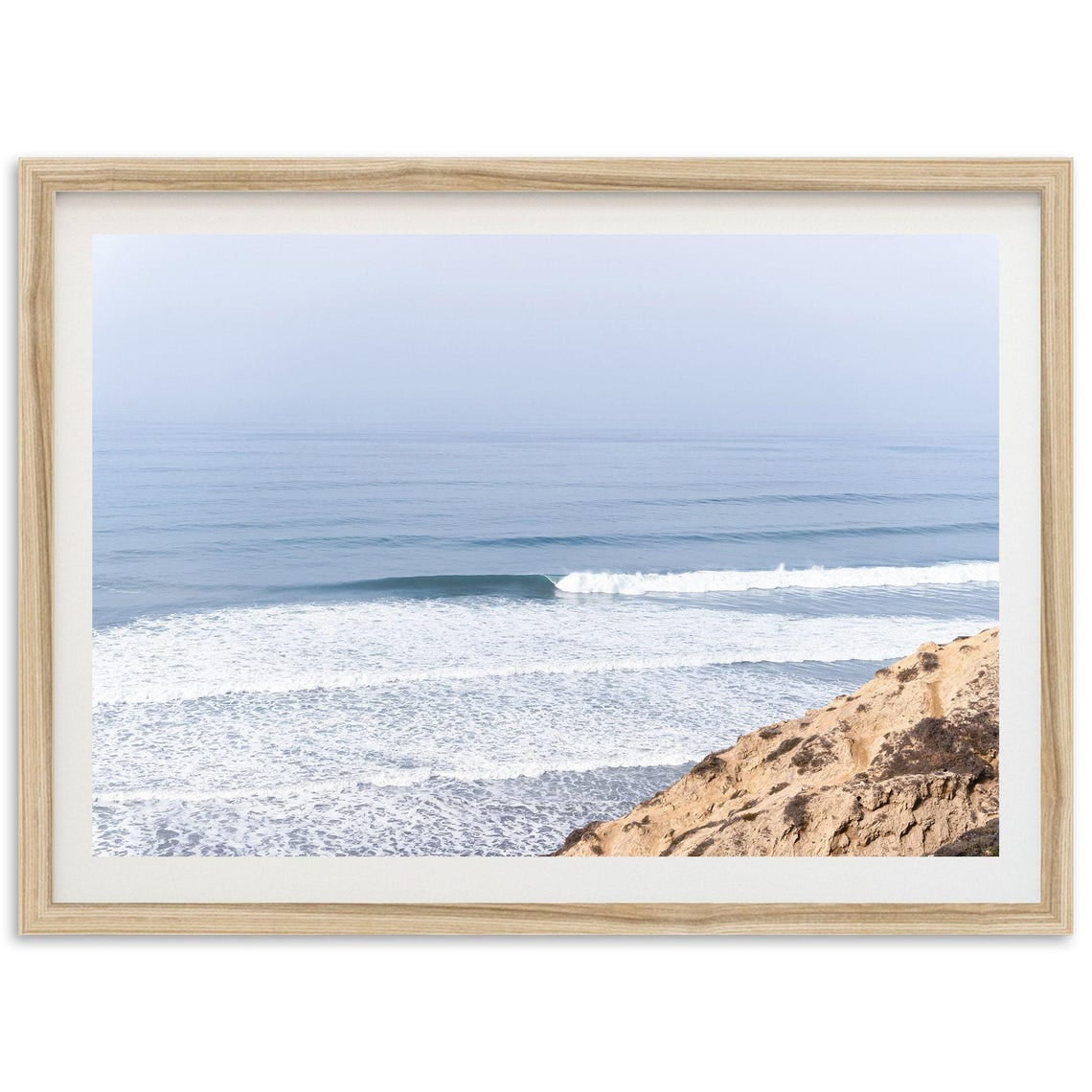 DOPAPRINT Fine Art Ocean Surf Print - Coastal Minimalist Beach House ...