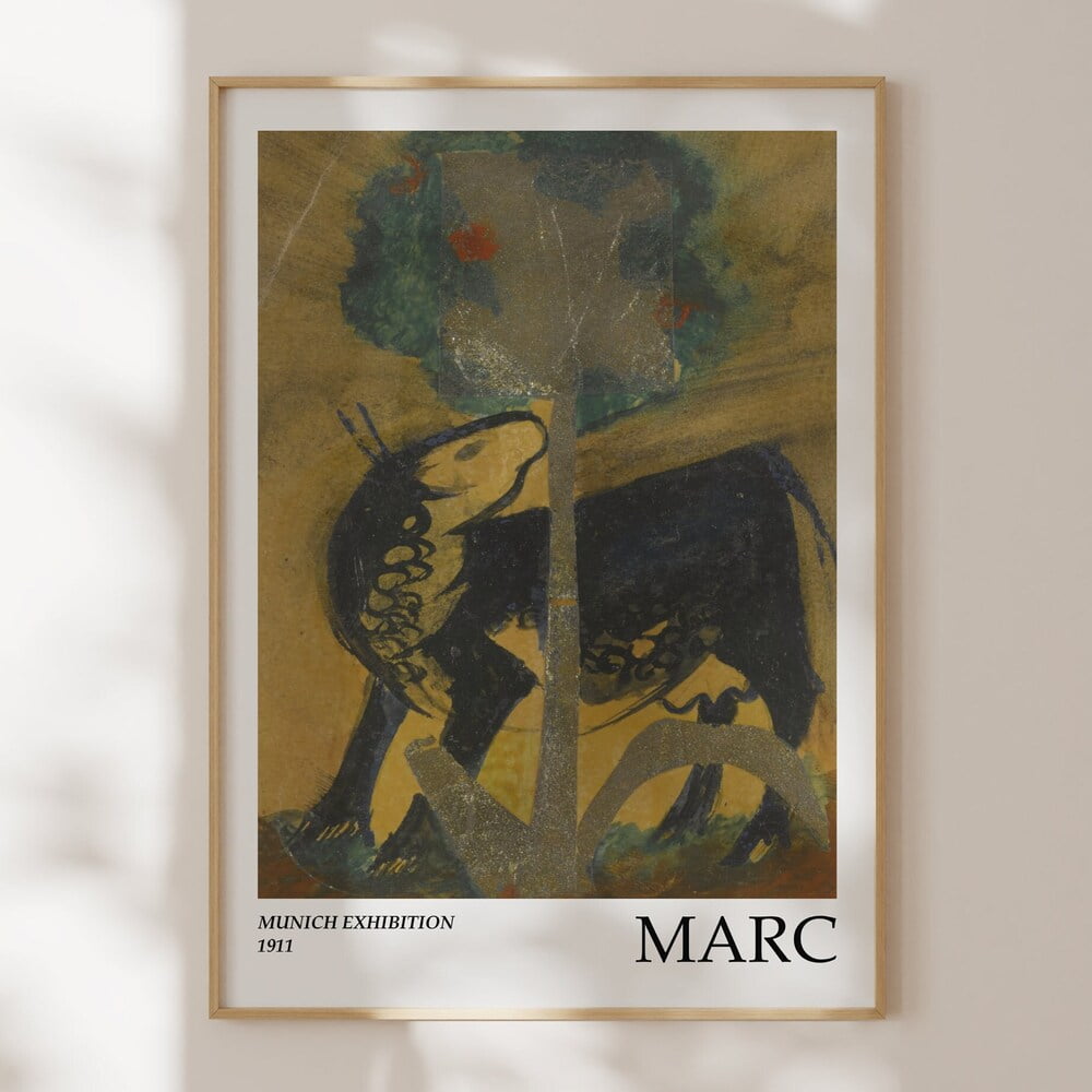 DOPAPRINT Franz Marc Poster - High-quality museum art as a Franz Marc ...