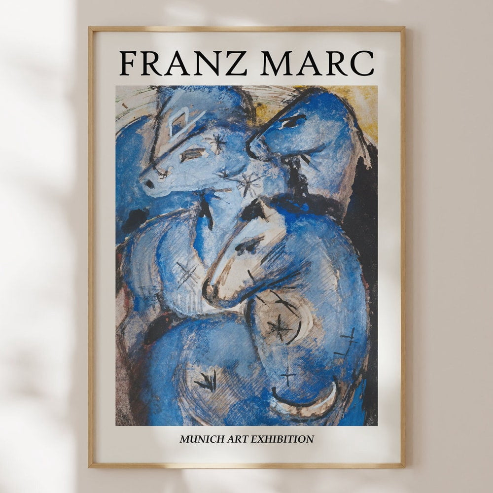 DOPAPRINT Franz Marc Poster - High-quality museum art as a Franz Marc ...