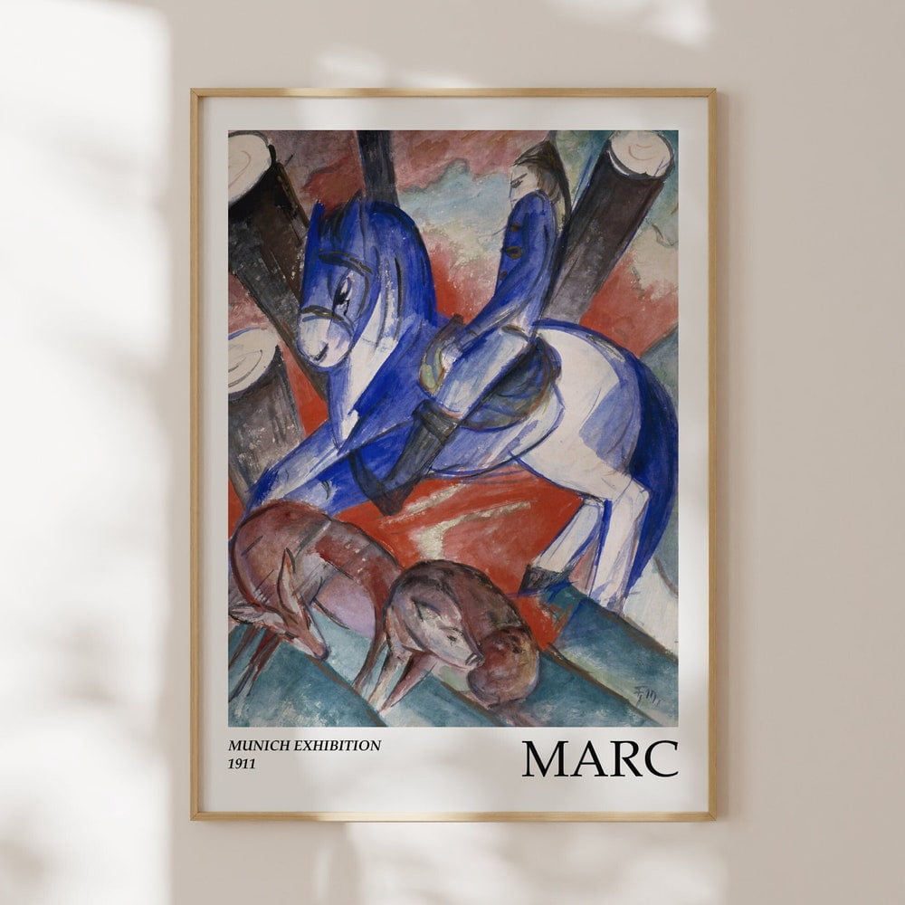 DOPAPRINT Franz Marc Poster - High-quality museum art as a Franz Marc ...