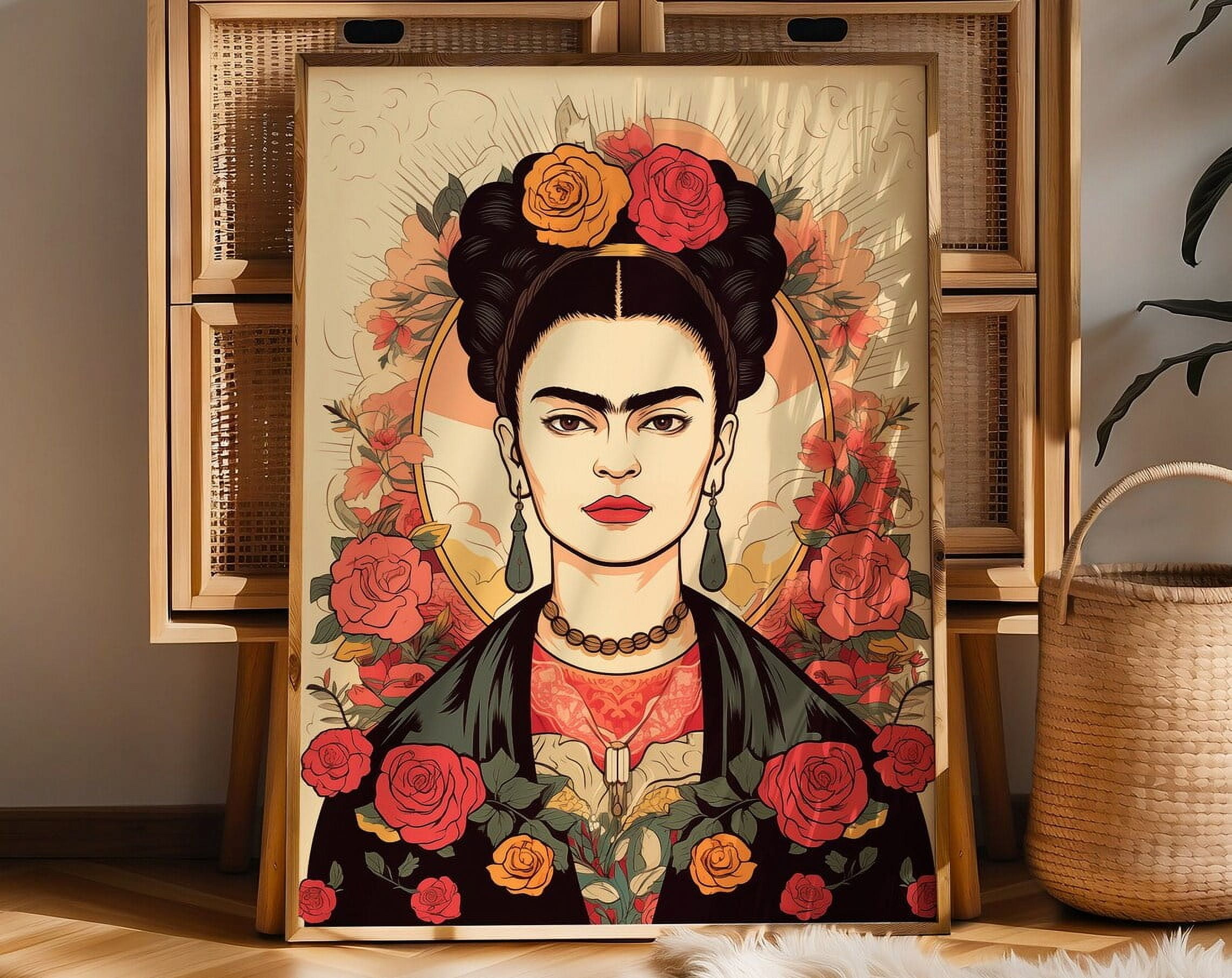 DOPAPRINT Frida Kahlo Portrait , Frida Khalo, Frida Kahlo Print ...