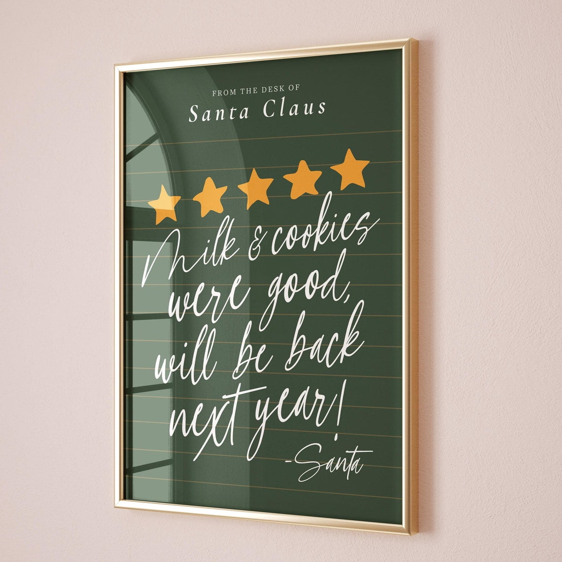 DOPAPRINT Funny Decor, Wall Art, Trendy Review Rating Sign, Retro ...