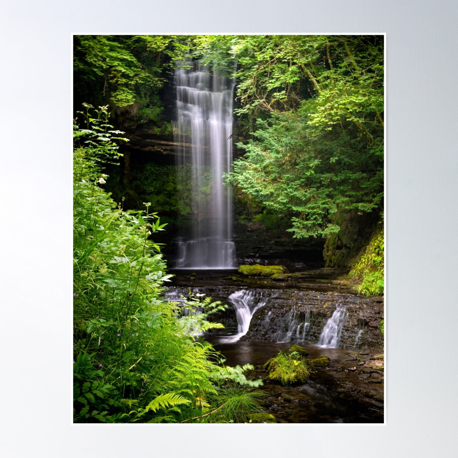 DOPAPRINT Glencar Waterfall Poster Wall Art, Modern Wall Decor NO ...