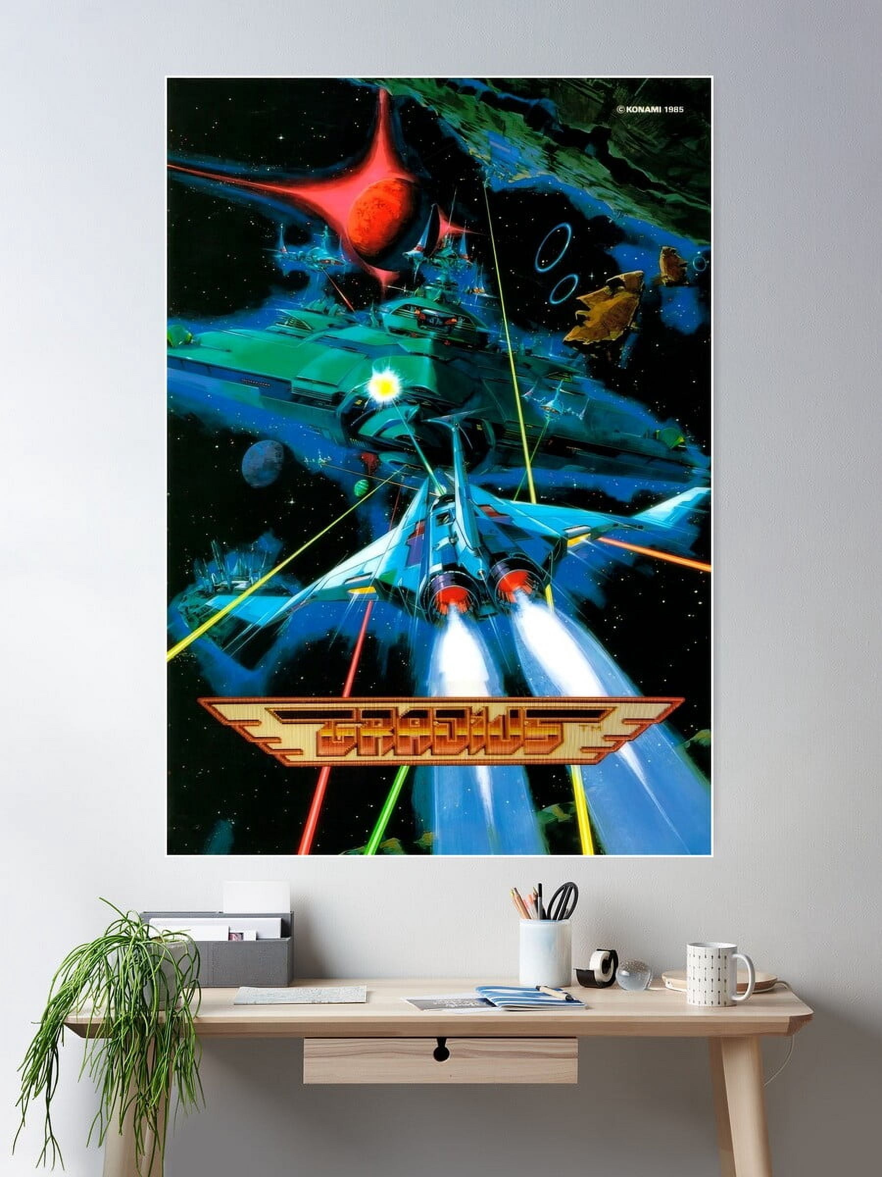 DOPAPRINT Gradius Cover Hd Poster Wall Art, Modern Wall Decor For ...