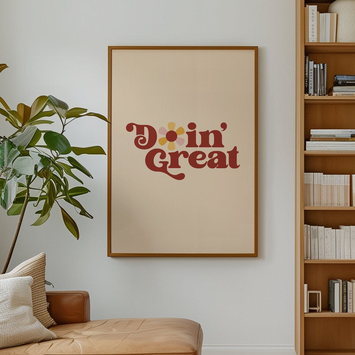 DOPAPRINT Doing Great Wall Art! Boho, Minimalist Modern Art,Boho ...