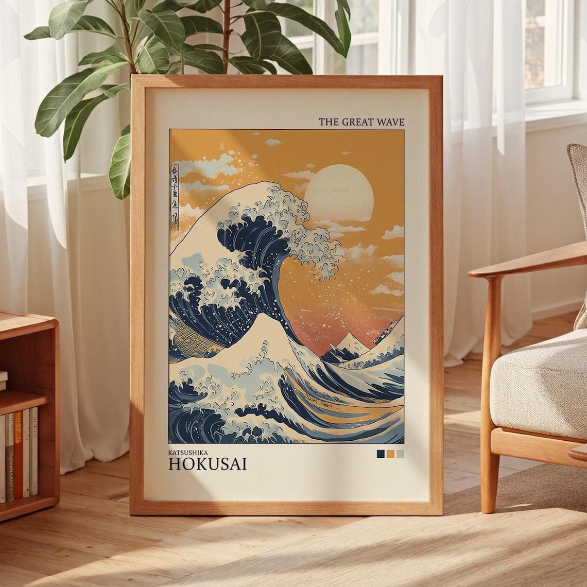 DOPAPRINT The Great Wave Hokusai Poster, Japanese Wall Art, Hokusai ...