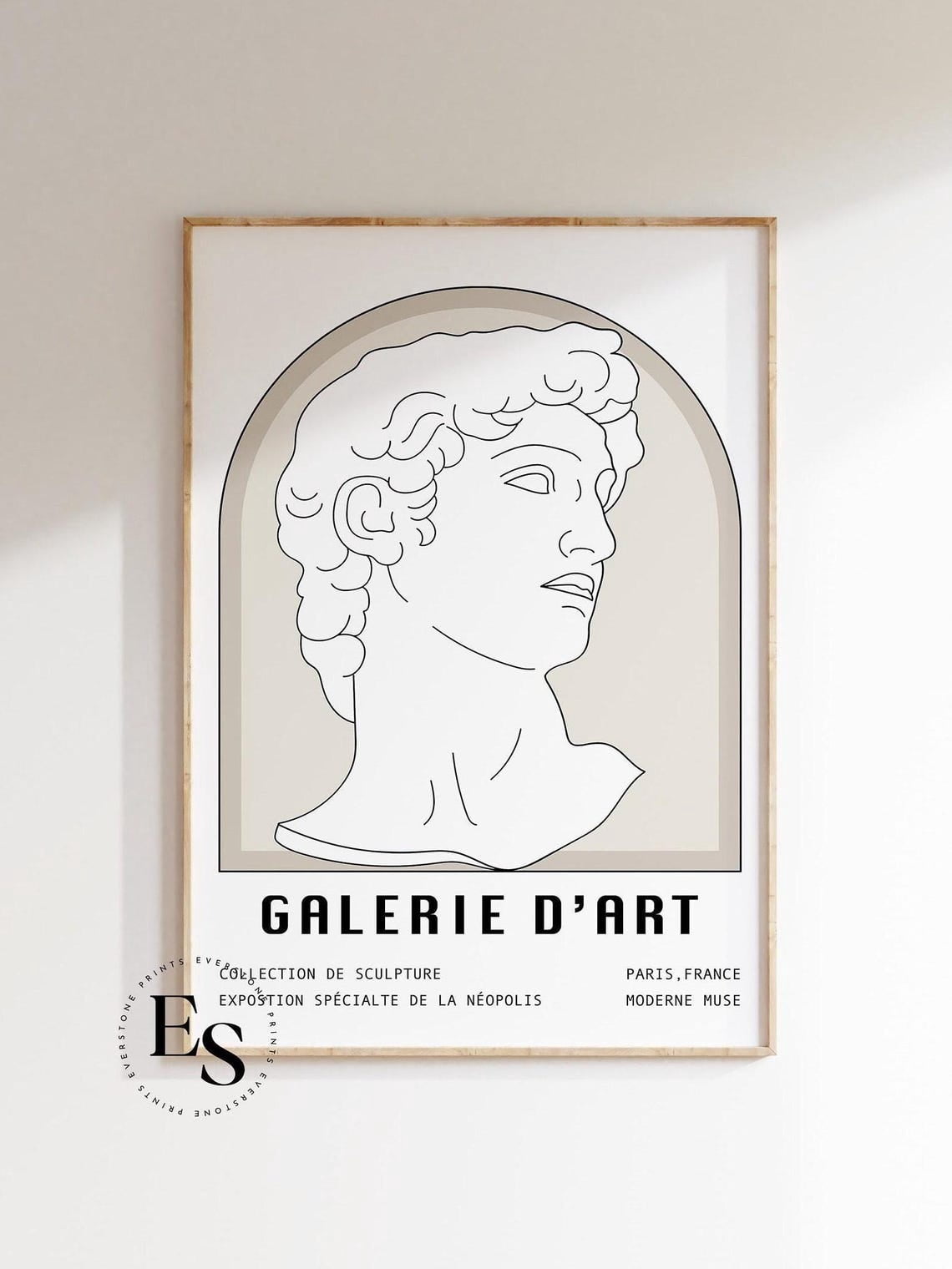DOPAPRINT Greek Statue Print, Greek Mythology, Greek Print, Bust Statue ...