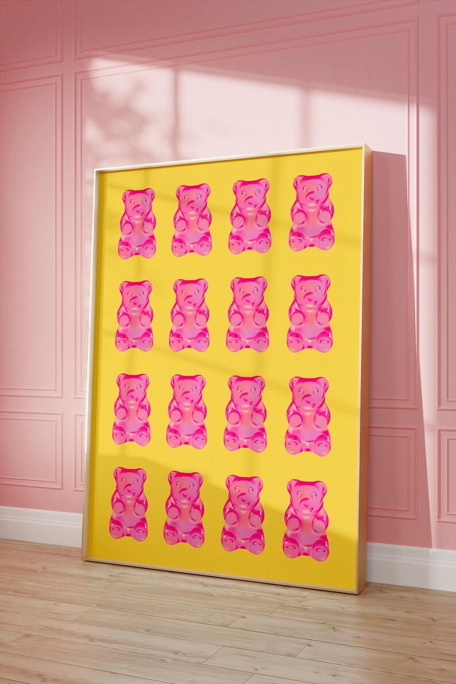 DOPAPRINT Gummy Bears Art Print, Dopamine Wall Art, Maximalist Decor ...