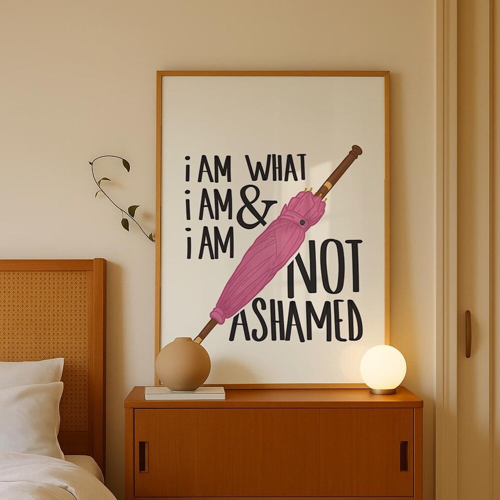 DOPAPRINT Harry Potter - Hagrid Quote Wall Art, I Am What I Am And I Am ...