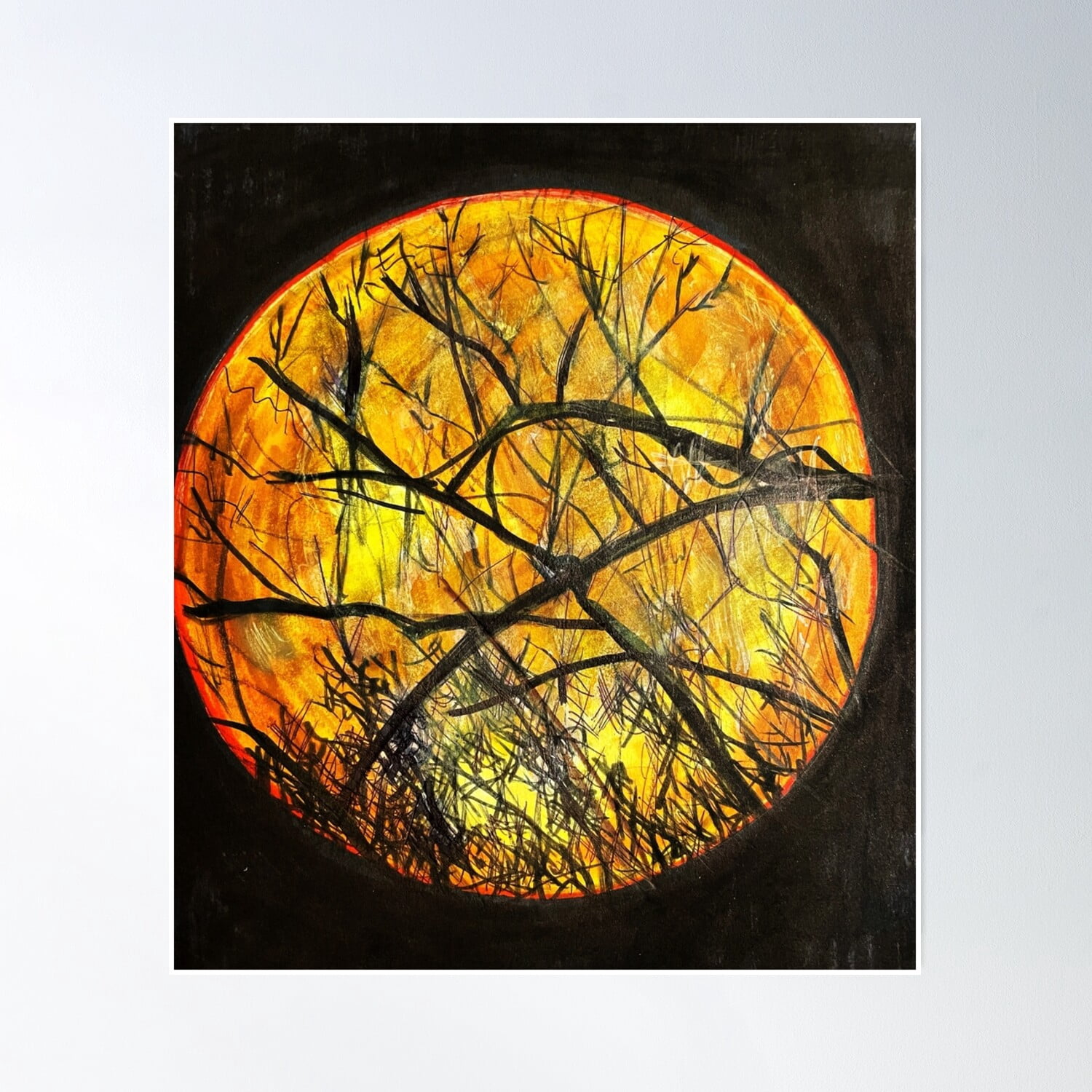 DOPAPRINT Harvest Poster Wall Art, Modern Wall Decor NO FRAMED POSTER ...
