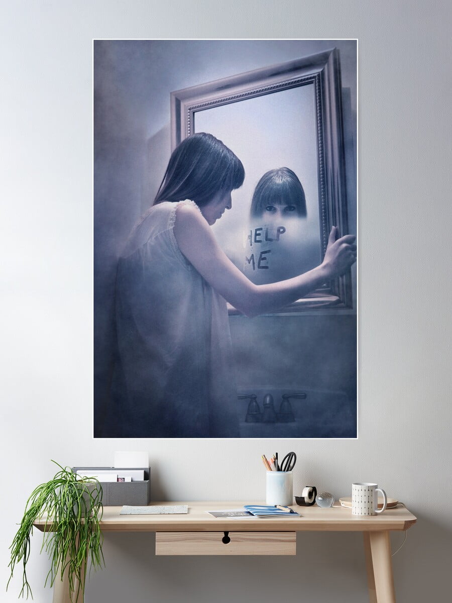 DOPAPRINT Help Me Poster Wall Art, Modern Wall Decor For Living Room ...