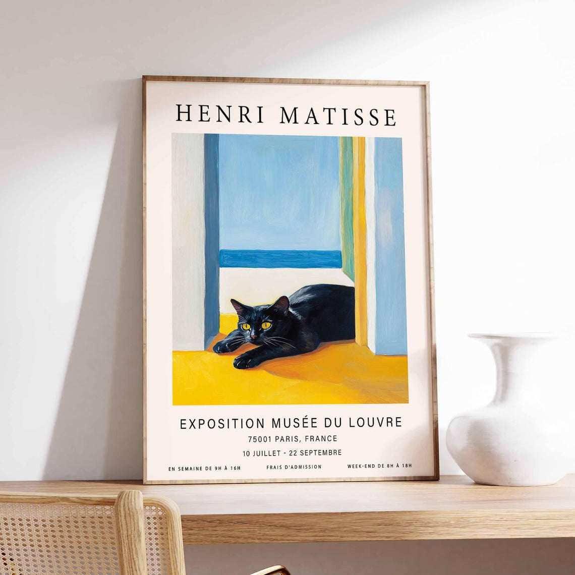 DOPAPRINT Henri Matisse Poster, Cat Print, Matisse Decor, Animal Poster ...