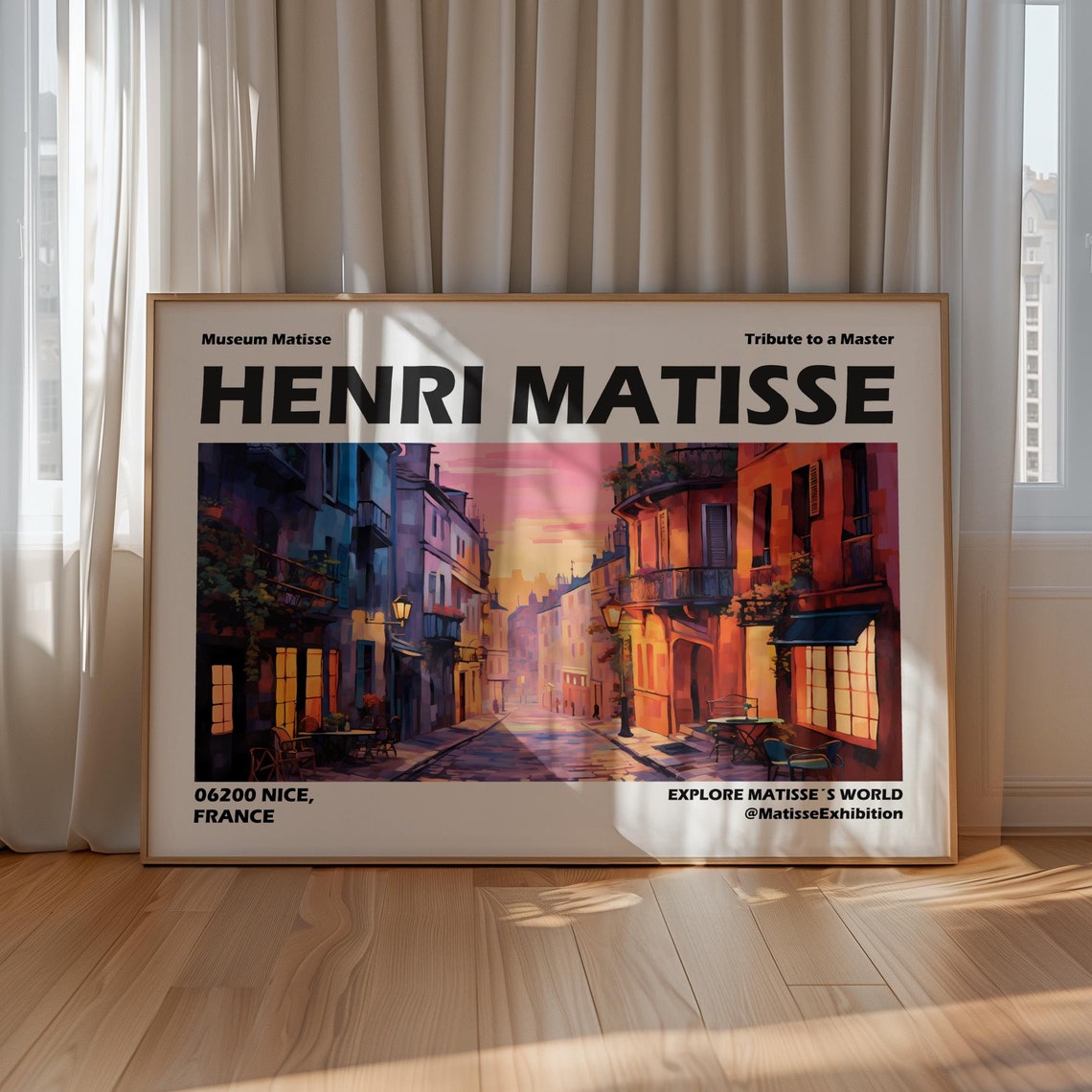 DOPAPRINT Henri Matisse Poster - Colorful Wall Art As Matisse Print ...