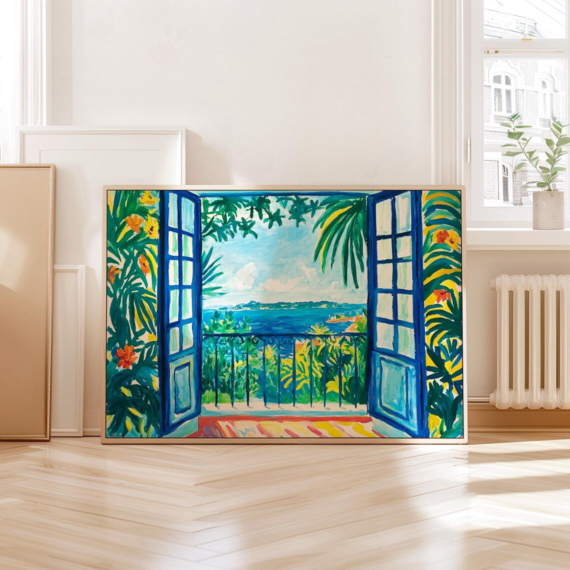 DOPAPRINT Henri Matisse Poster, The Open Window, Floral Poster, Summer ...