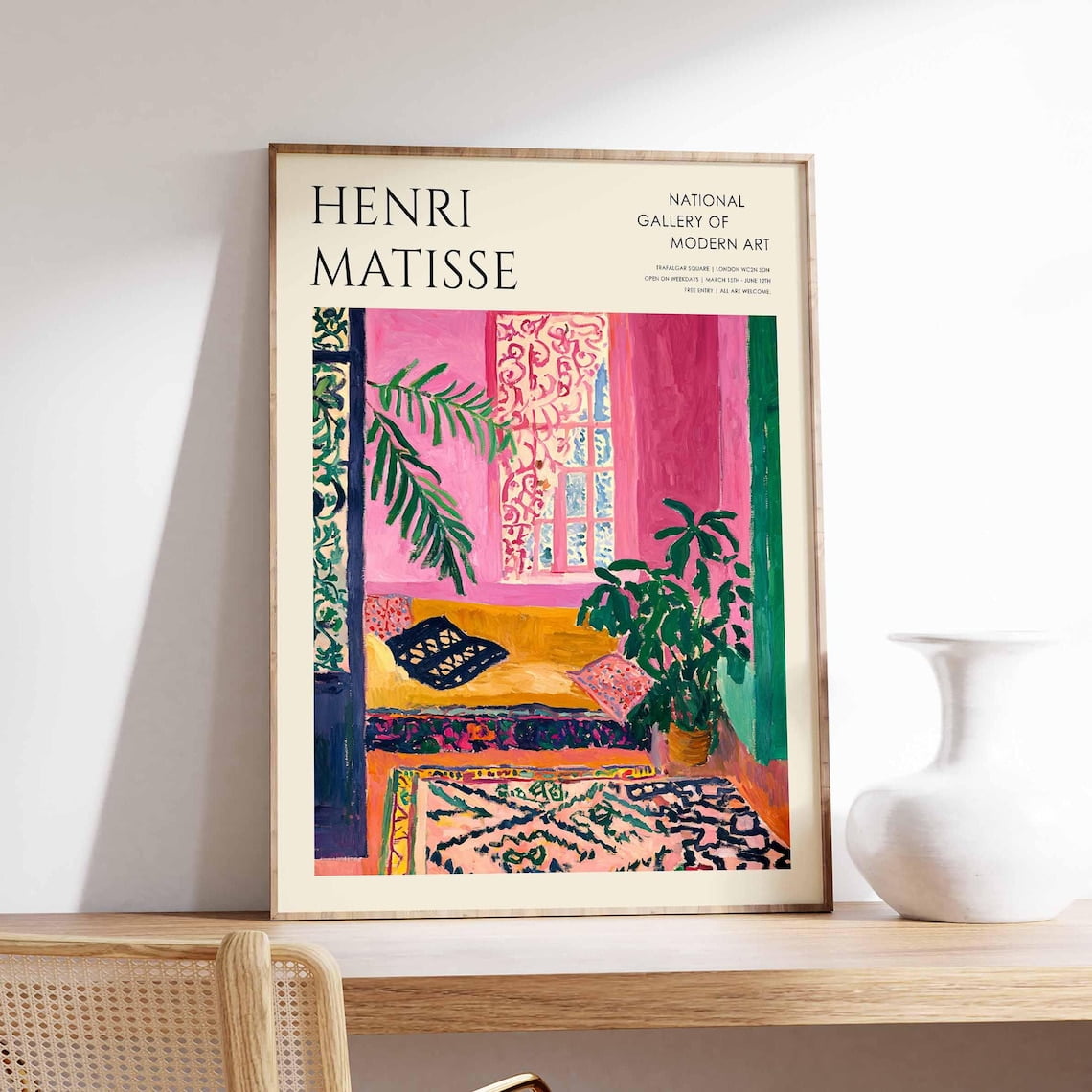 DOPAPRINT Henri Matisse Poster, The Open Window, Matisse Decor, Floral ...