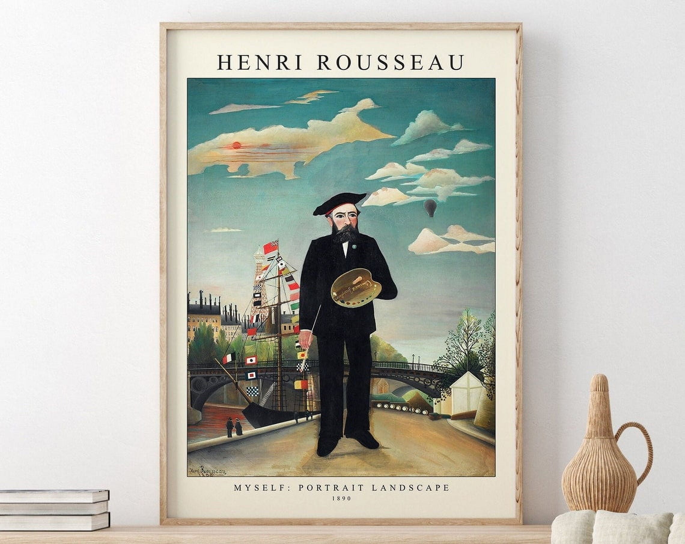 DOPAPRINT Henri Rousseau Museum Print, Art Nouveau Print, Digital ...