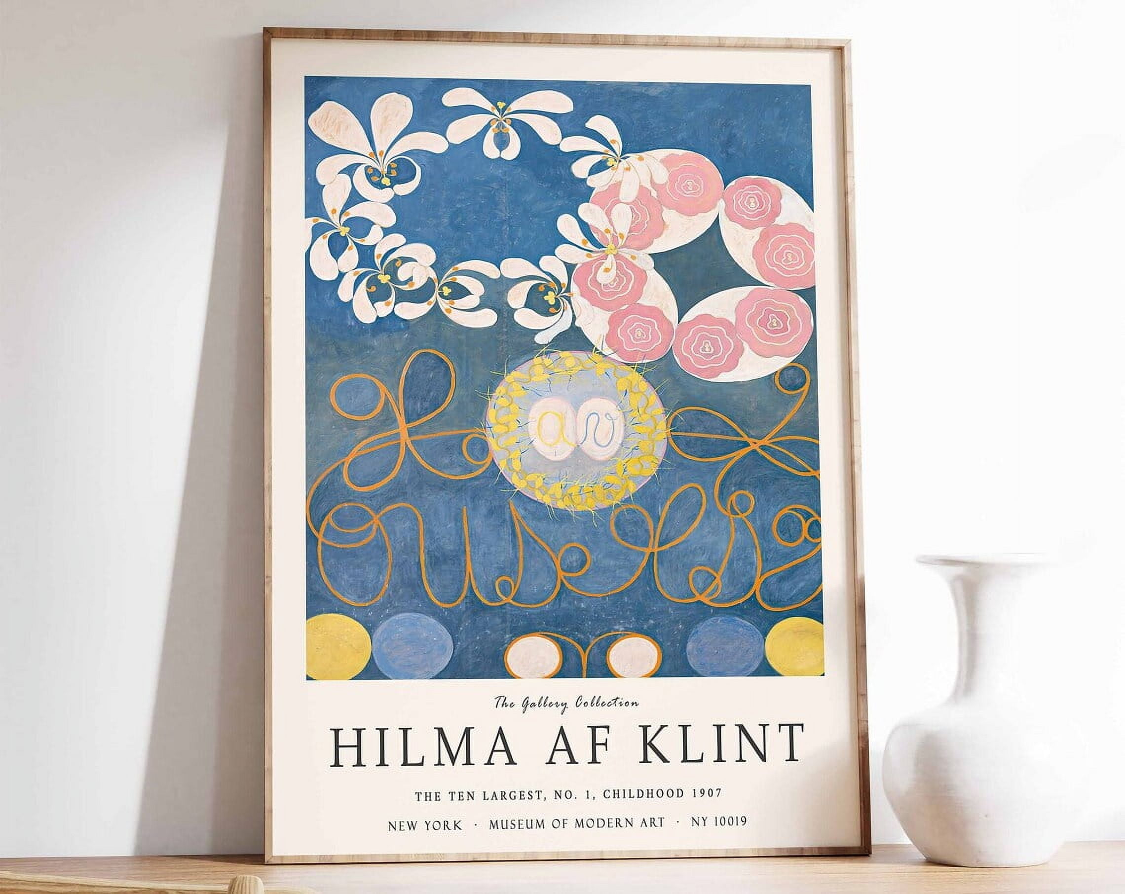 DOPAPRINT Hilma Af Klint Art Print, The Ten Largest - No. 1 - Childhood ...