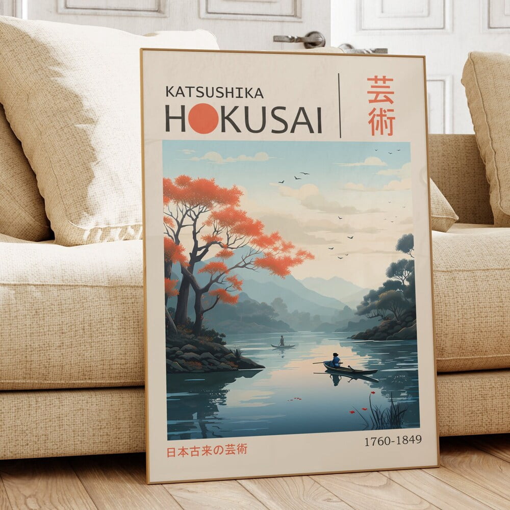 DOPAPRINT Hokusai Poster - High quality Katsushika Hokusai Japandi ...