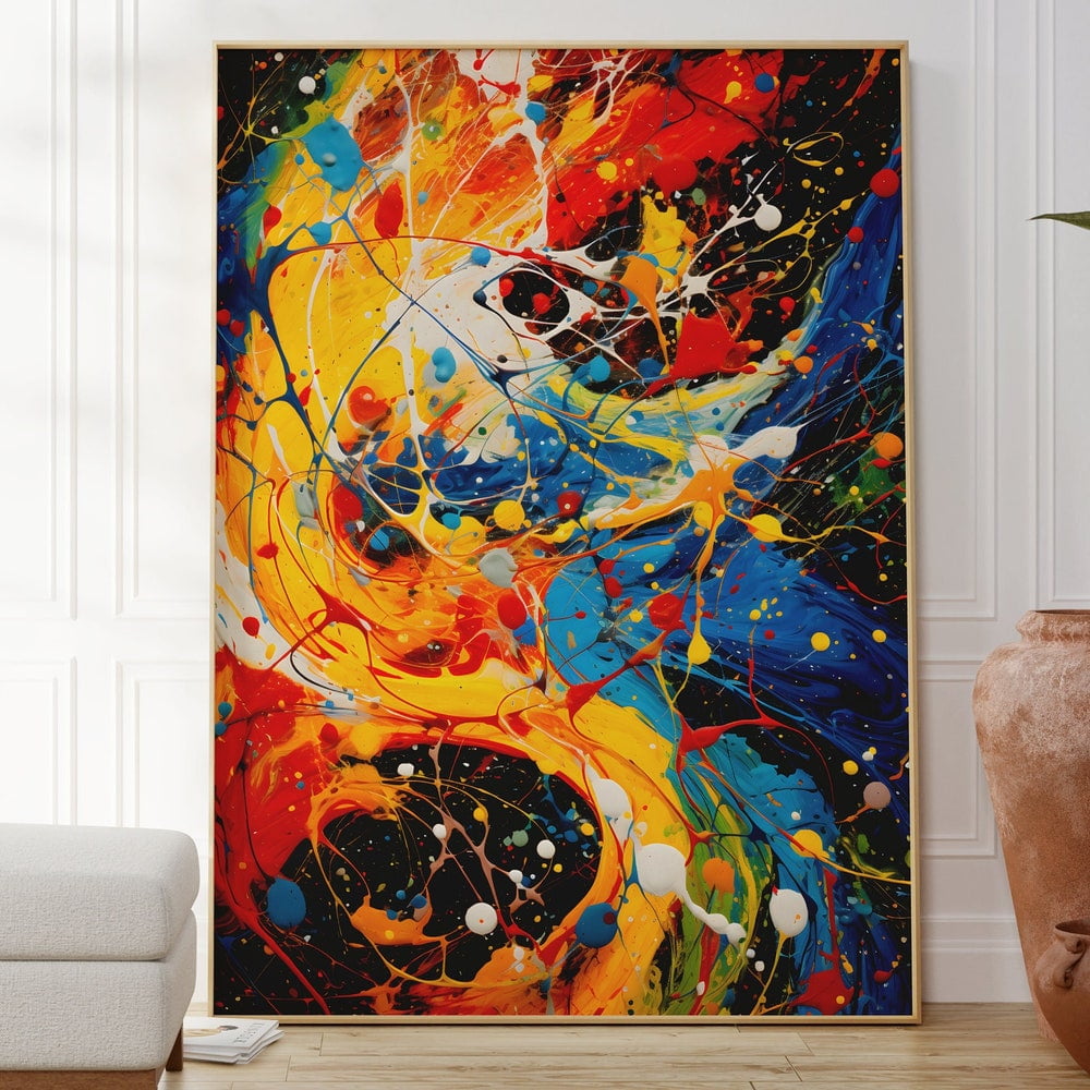 DOPAPRINT Jackson Pollock Poster - High quality Pollock painting for ...