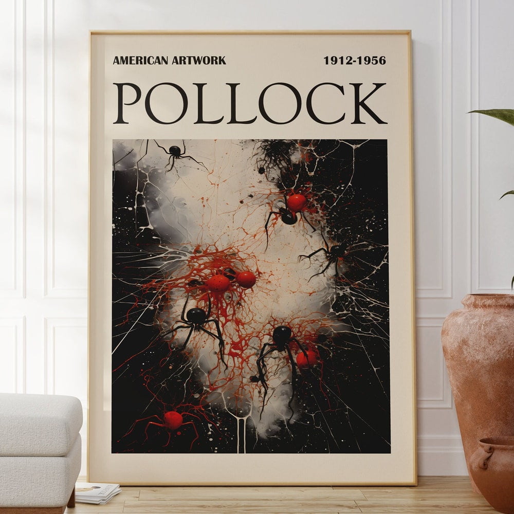 DOPAPRINT Jackson Pollock Poster - High quality Pollock painting for ...