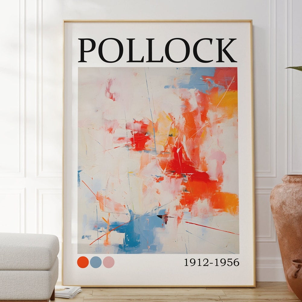 DOPAPRINT Jackson Pollock Poster - High quality Pollock painting for ...