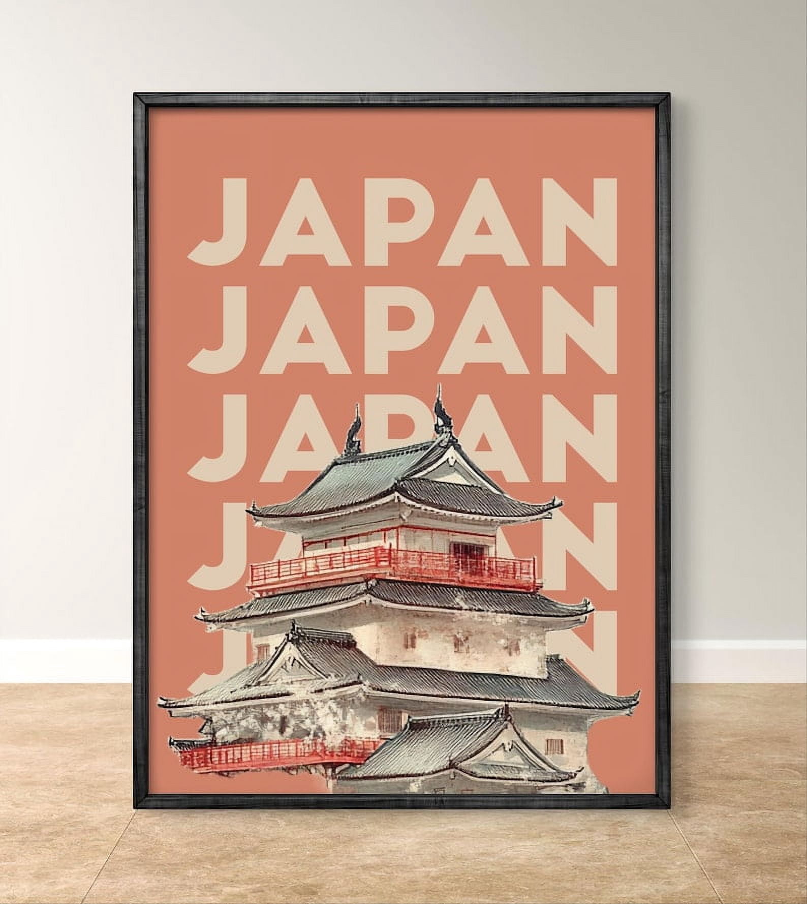 DOPAPRINT Japan Poster , Japanese Castle Wall Art , Downloadable Japan ...