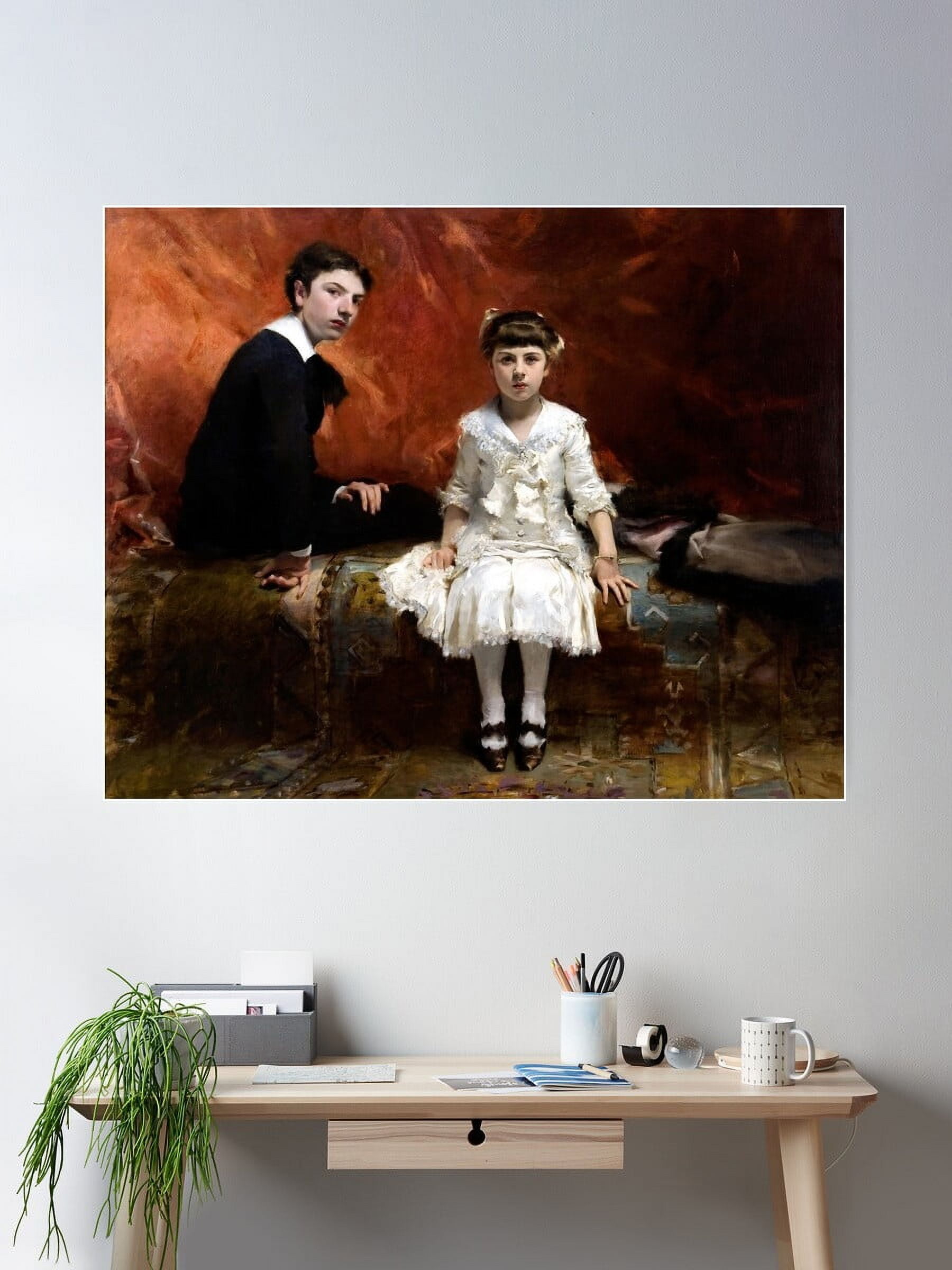 DOPAPRINT John Singer Sargent - Portrait Of Ãƒâ€°Douard And Marie ...